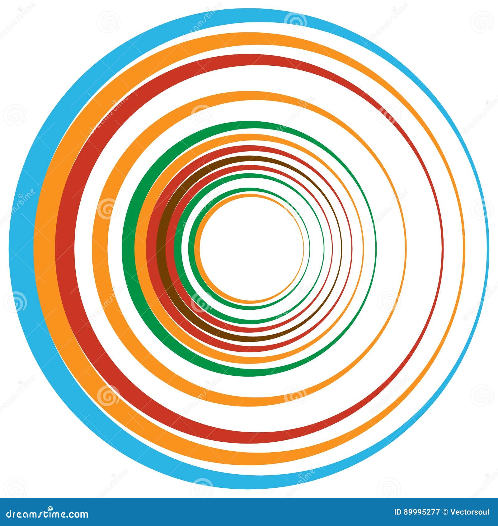 Concentric Circle, Rings. Suitable As an Abstract Design Element Stock ...
