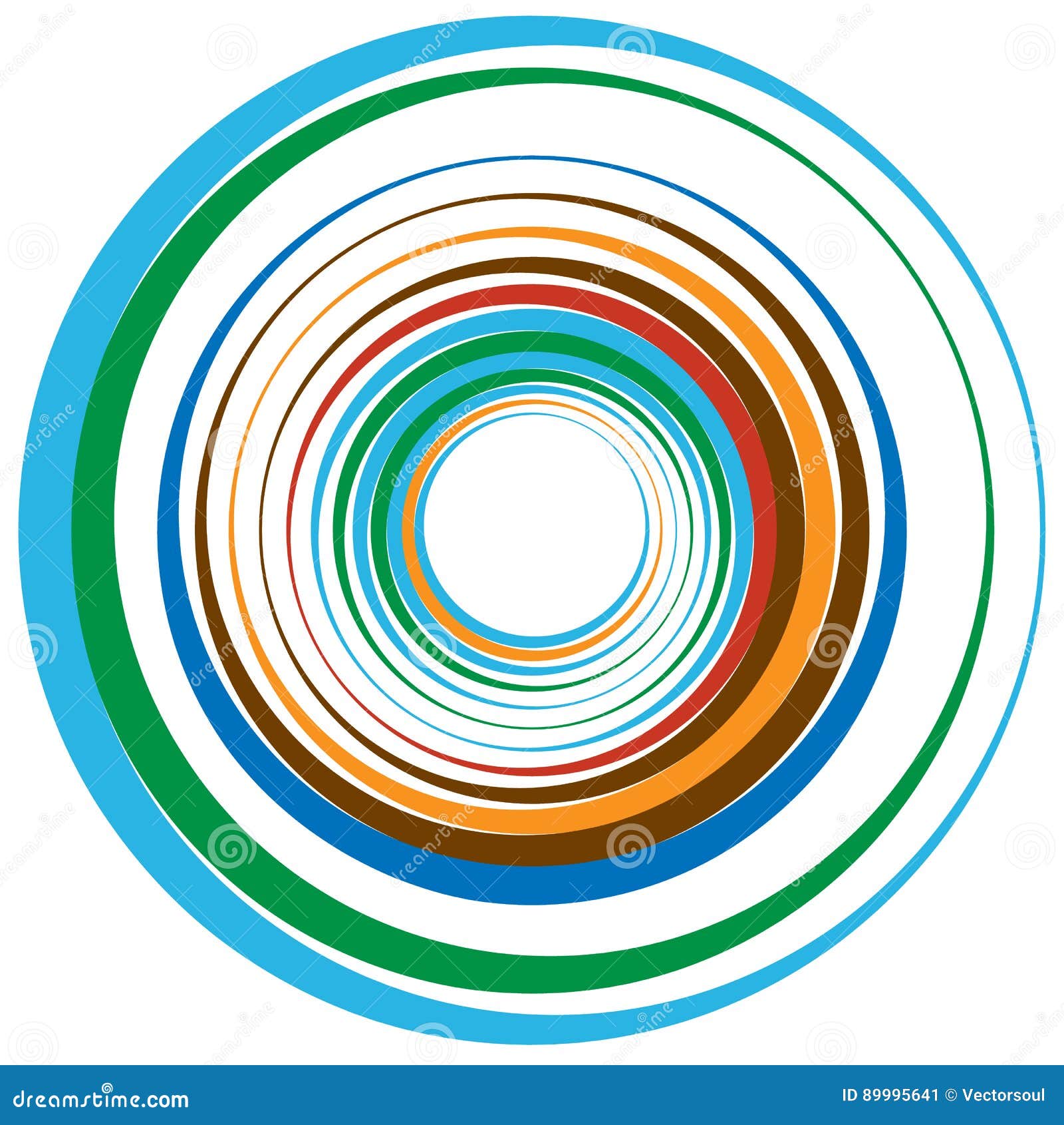 Concentric Circle, Rings. Suitable As an Abstract Design Element Stock ...