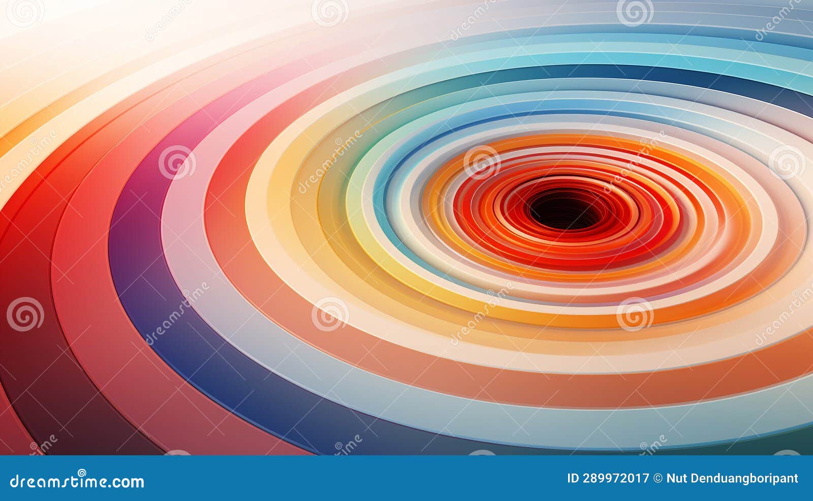 Concentric Circles in Abstract Art: Exploring Size, Color, and Opacity ...