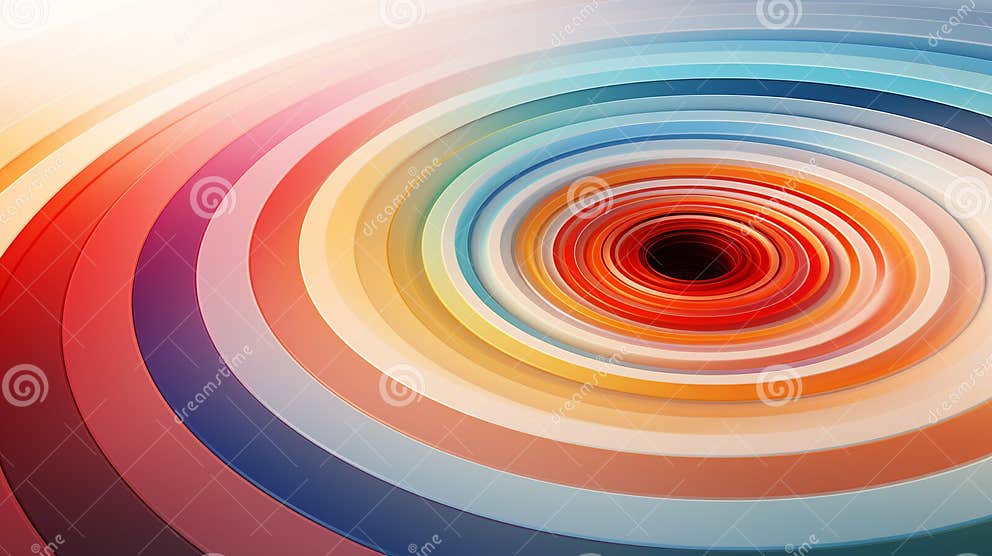 Concentric Circles in Abstract Art: Exploring Size, Color, and Opacity ...