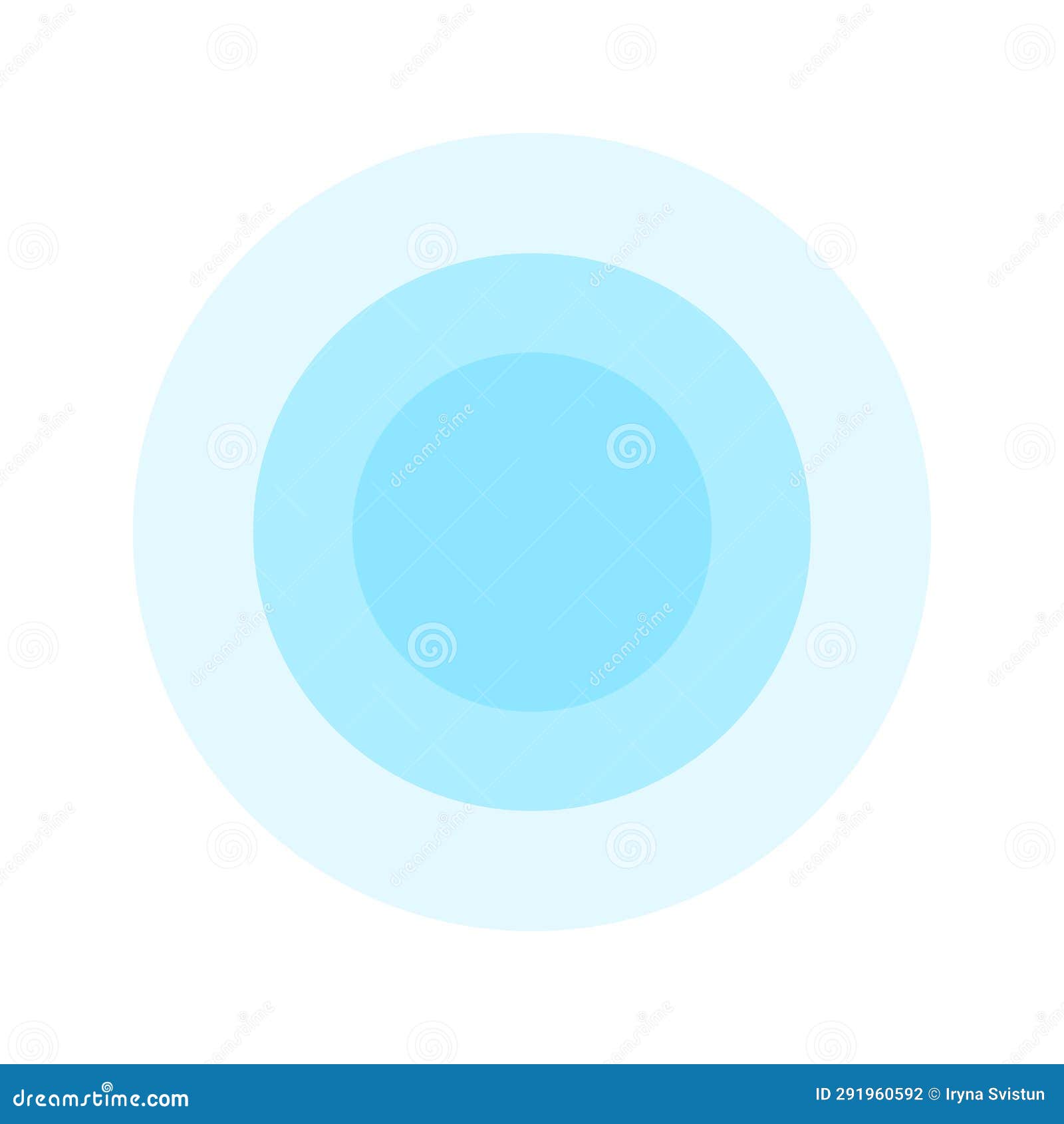 Concentric Circles. Circles with a Common Center. Vector. Illustration ...