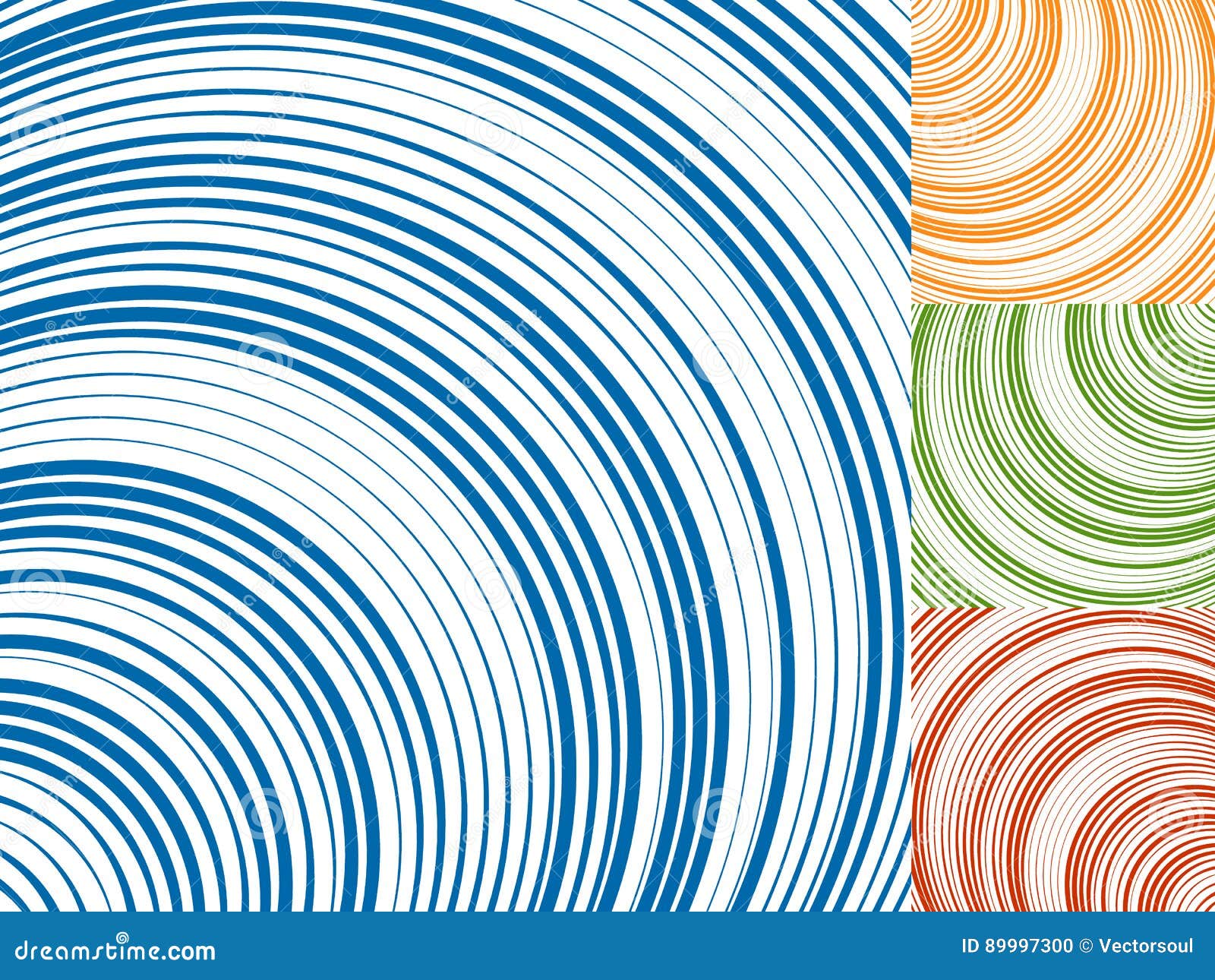 Concentric Circles,concentric Rings Abstract Geometric Pattern. Stock ...