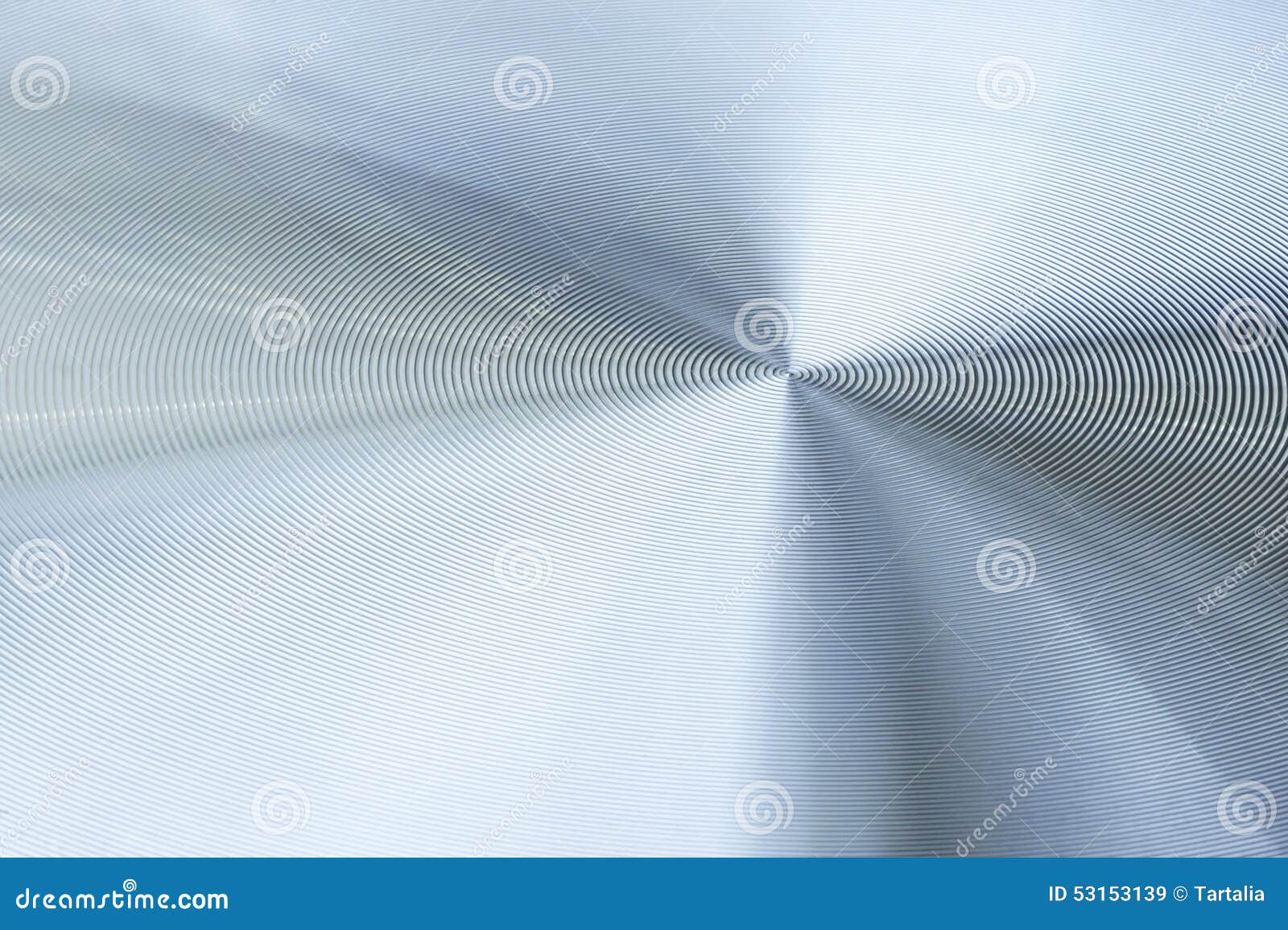 Concentric Circles on a Iron Surface. Concentric Tracks on Metal Stock ...