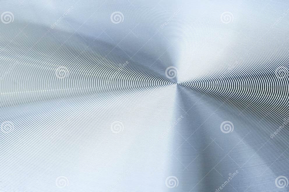 Concentric Circles on a Iron Surface. Concentric Tracks on Metal Stock ...