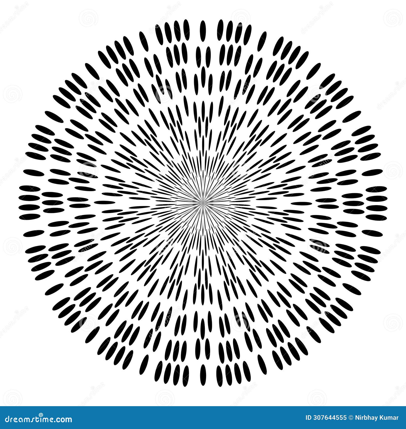 Concentric Circles Texture stock vector. Illustration of overlay ...