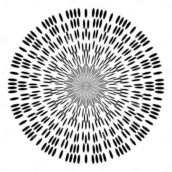 Concentric Circles Texture stock vector. Illustration of overlay ...