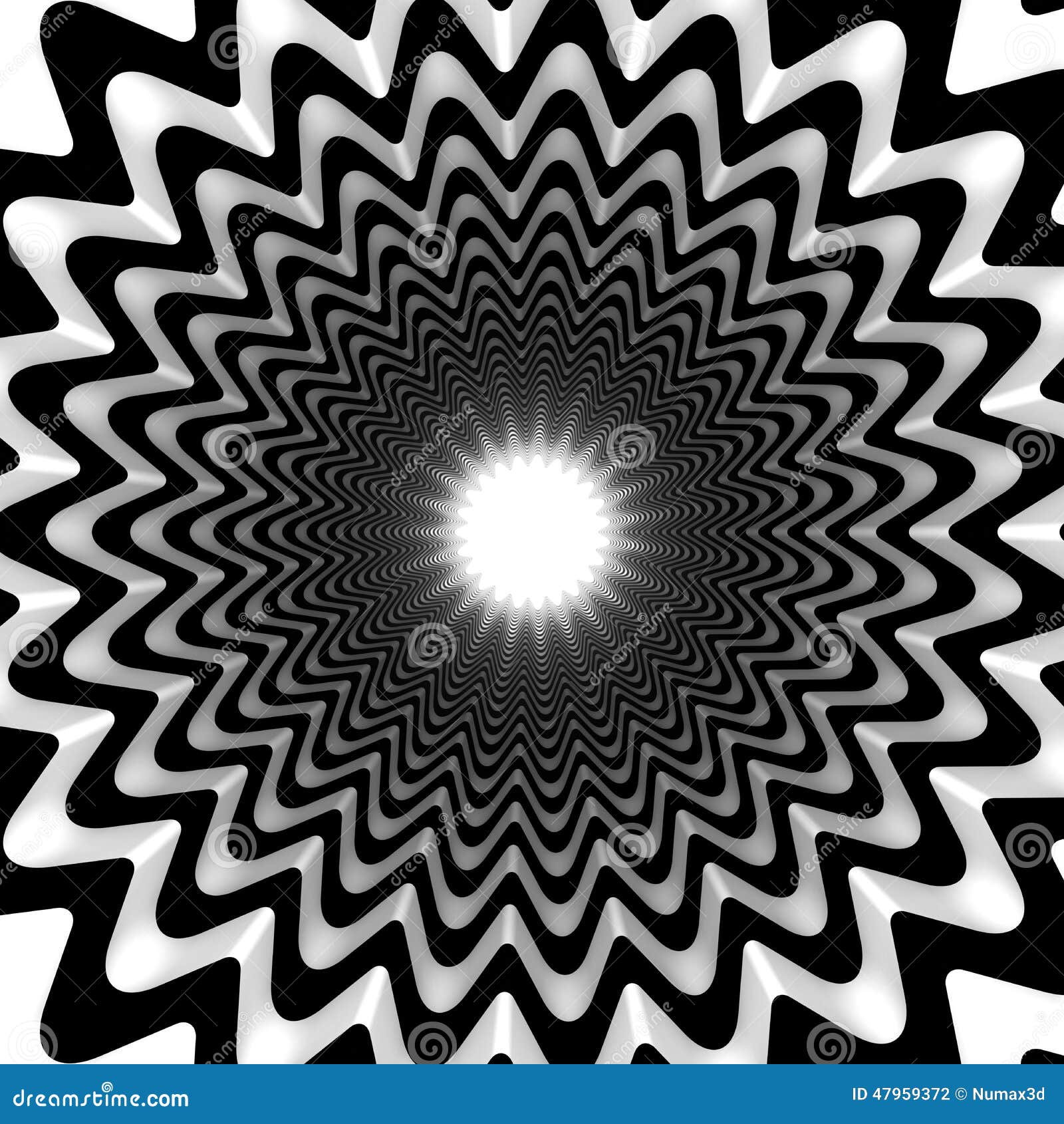 Concentric flower stock illustration. Illustration of decorative - 47959372