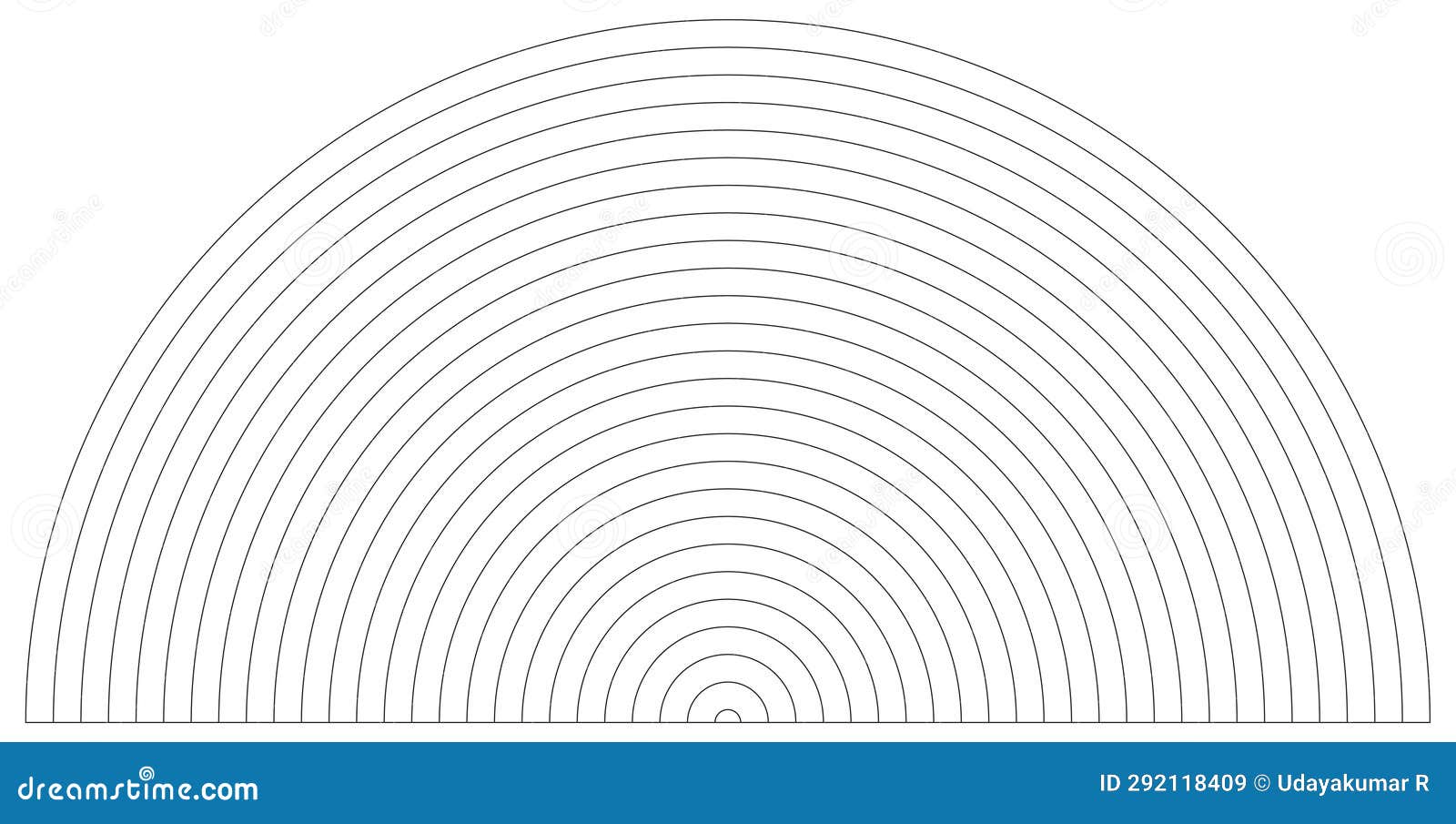 Concentric Off Circle Elements. Element for Graphic Web Design ...
