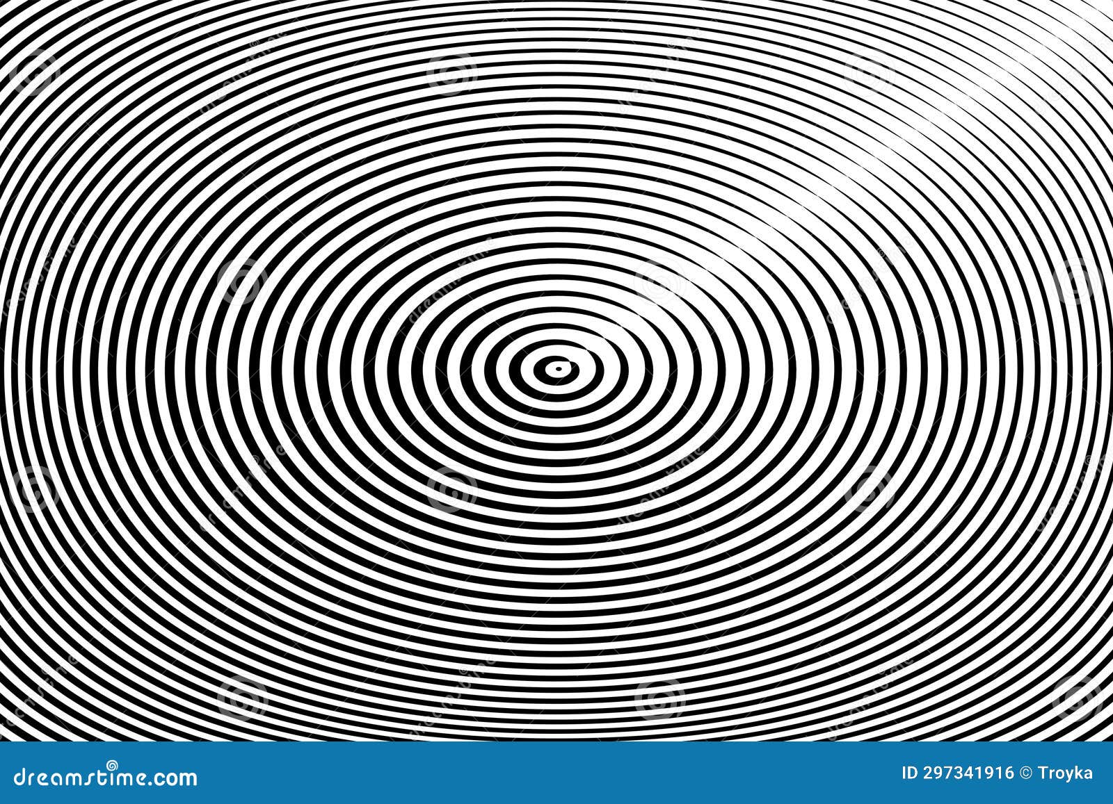 Concentric Oval Lines Pattern. Abstract Textured Background Stock ...