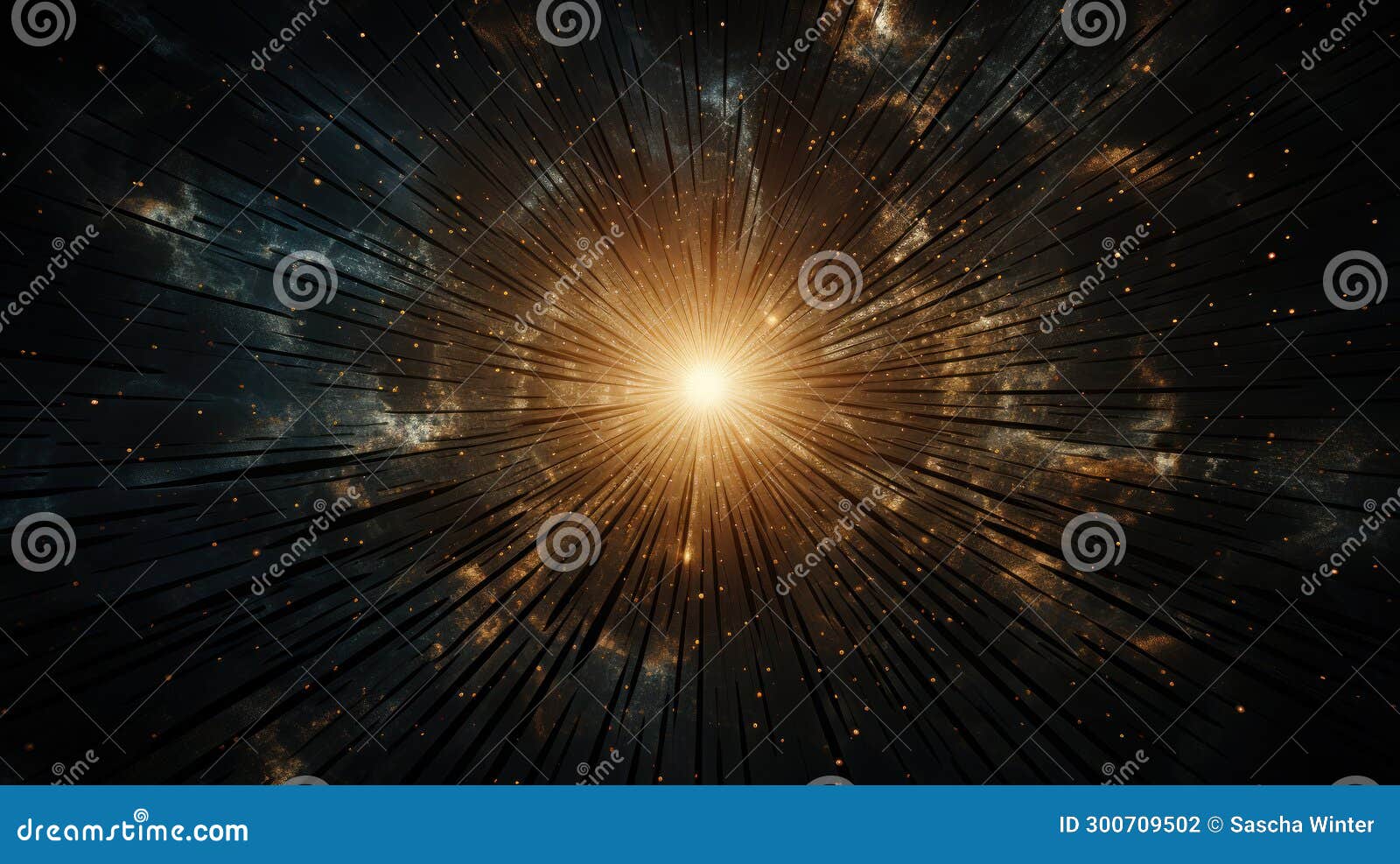 Concentric ray explosion stock illustration. Illustration of powerful ...