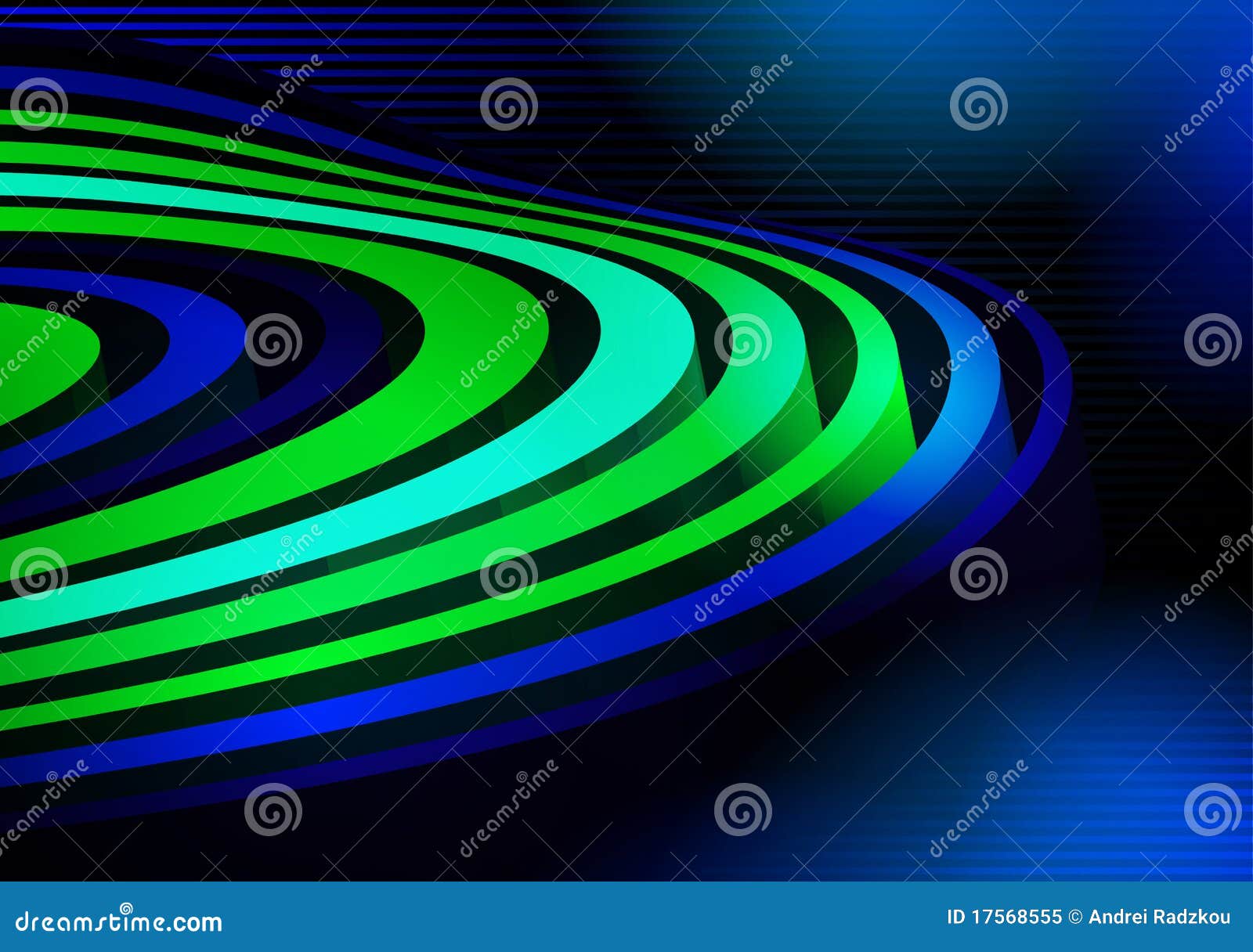 Concentric rings stock vector. Illustration of bend, concept - 17568555