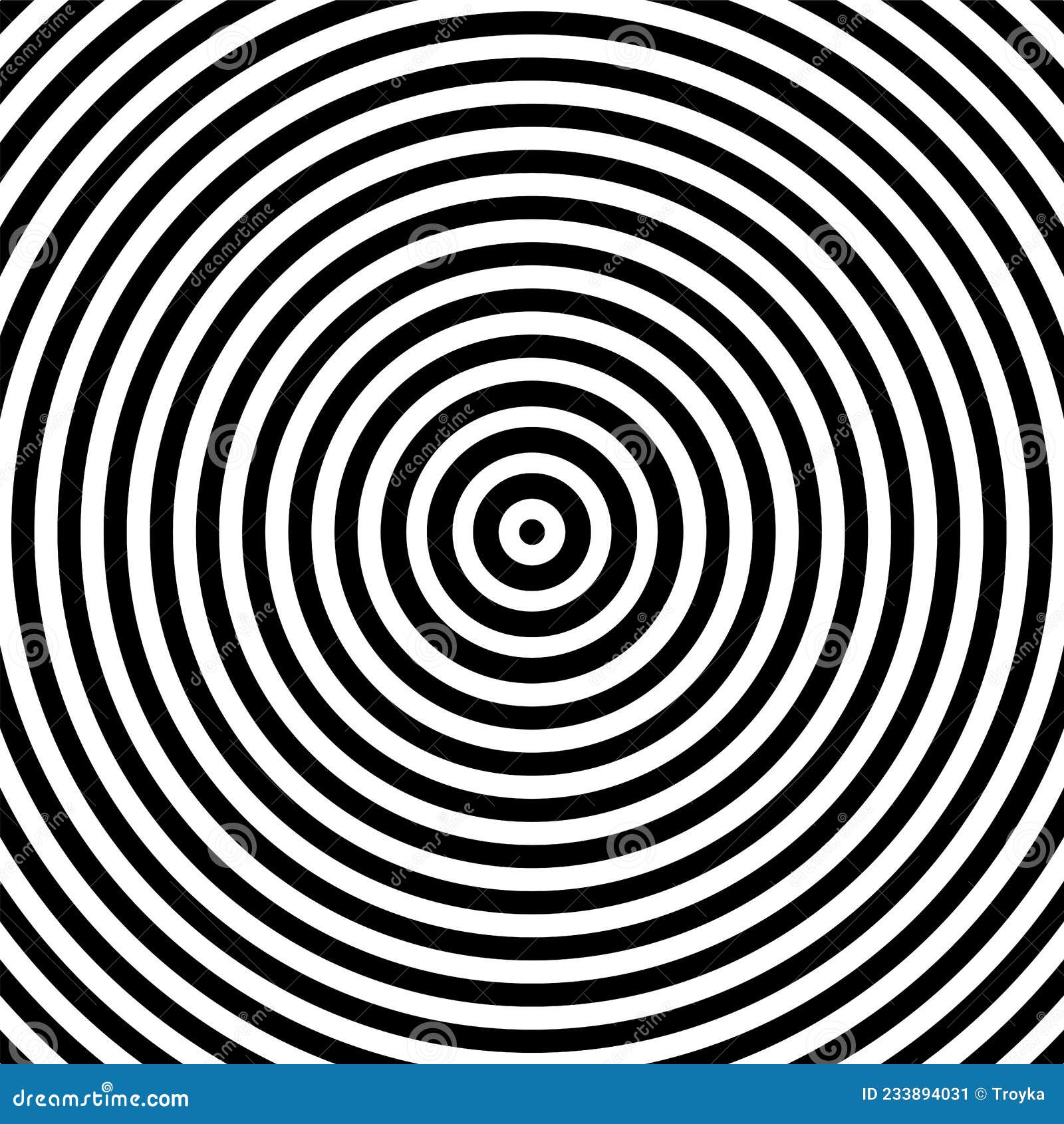 Concentric Rings Pattern. Abstract Circle Textured Background Stock ...