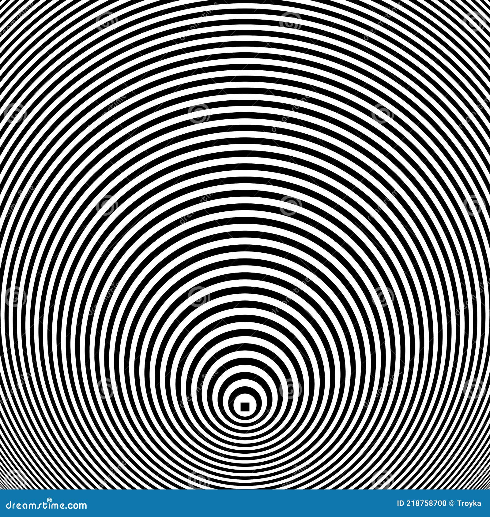 Concentric Rings Pattern. Lines Texture Stock Vector - Illustration of ...