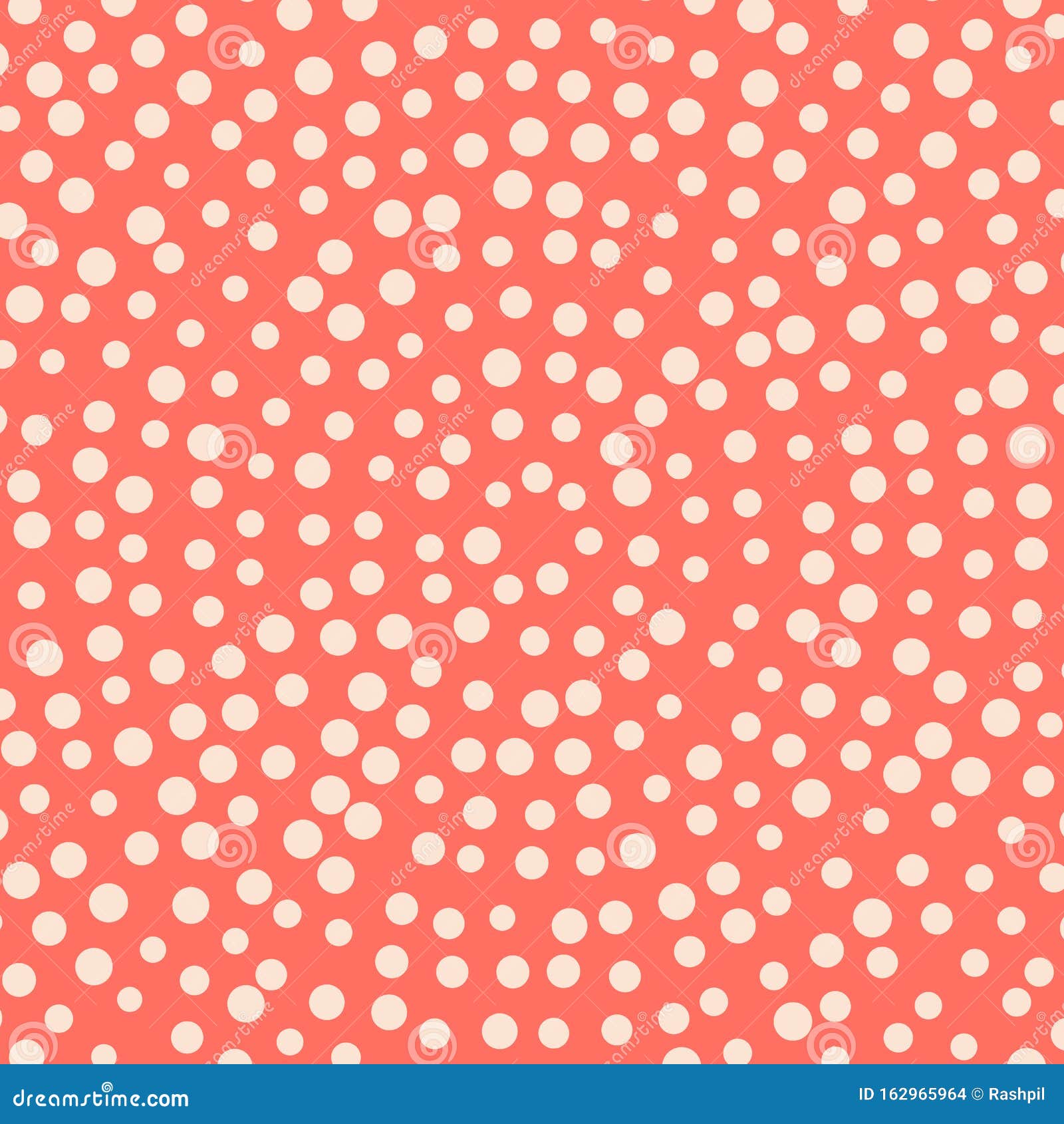 Concentric Rows of Dots with Different Size Stock Illustration ...