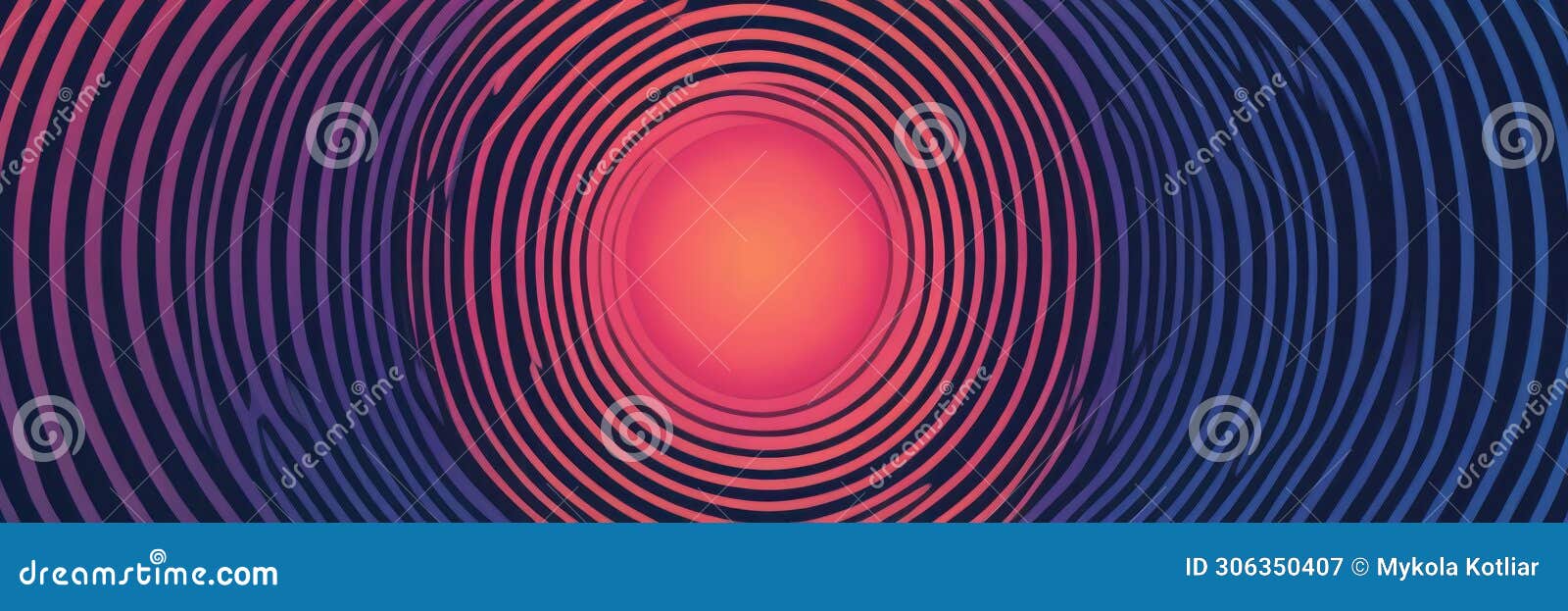 Concentric Shapes in Navy and Palevioletred Stock Image - Image of ...