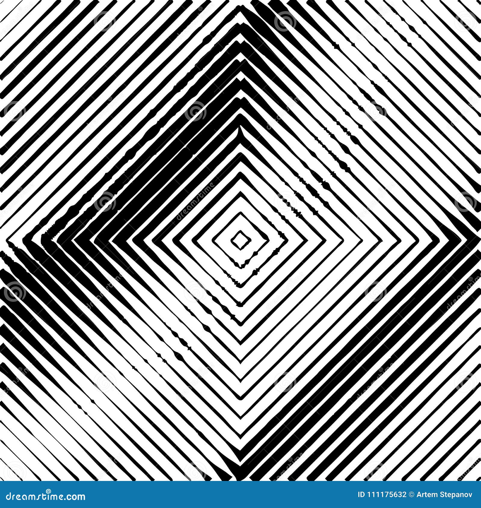 Concentric Squares Halftone Background Stock Vector - Illustration of ...
