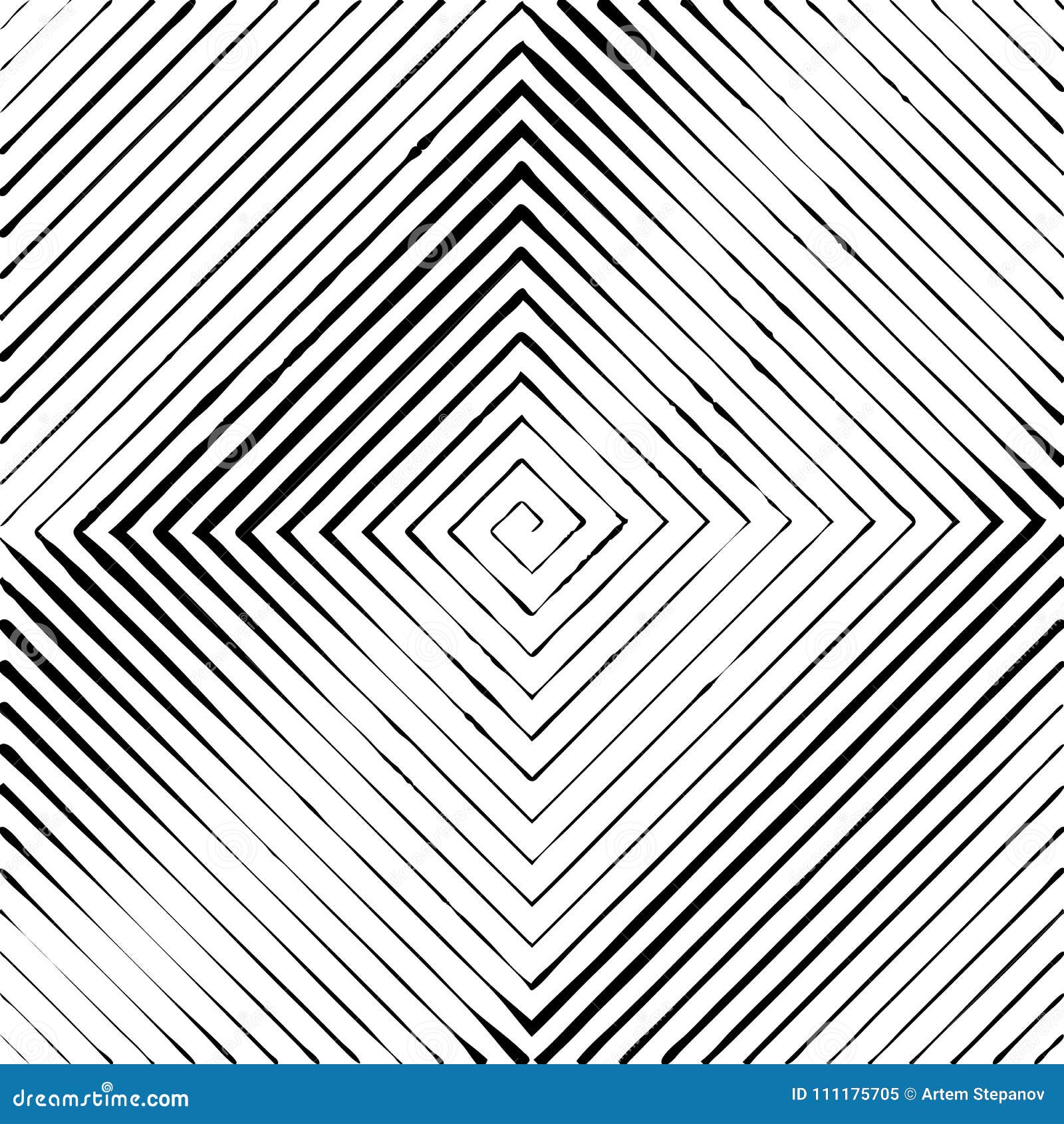 Concentric Squares Halftone Background Stock Vector - Illustration of ...