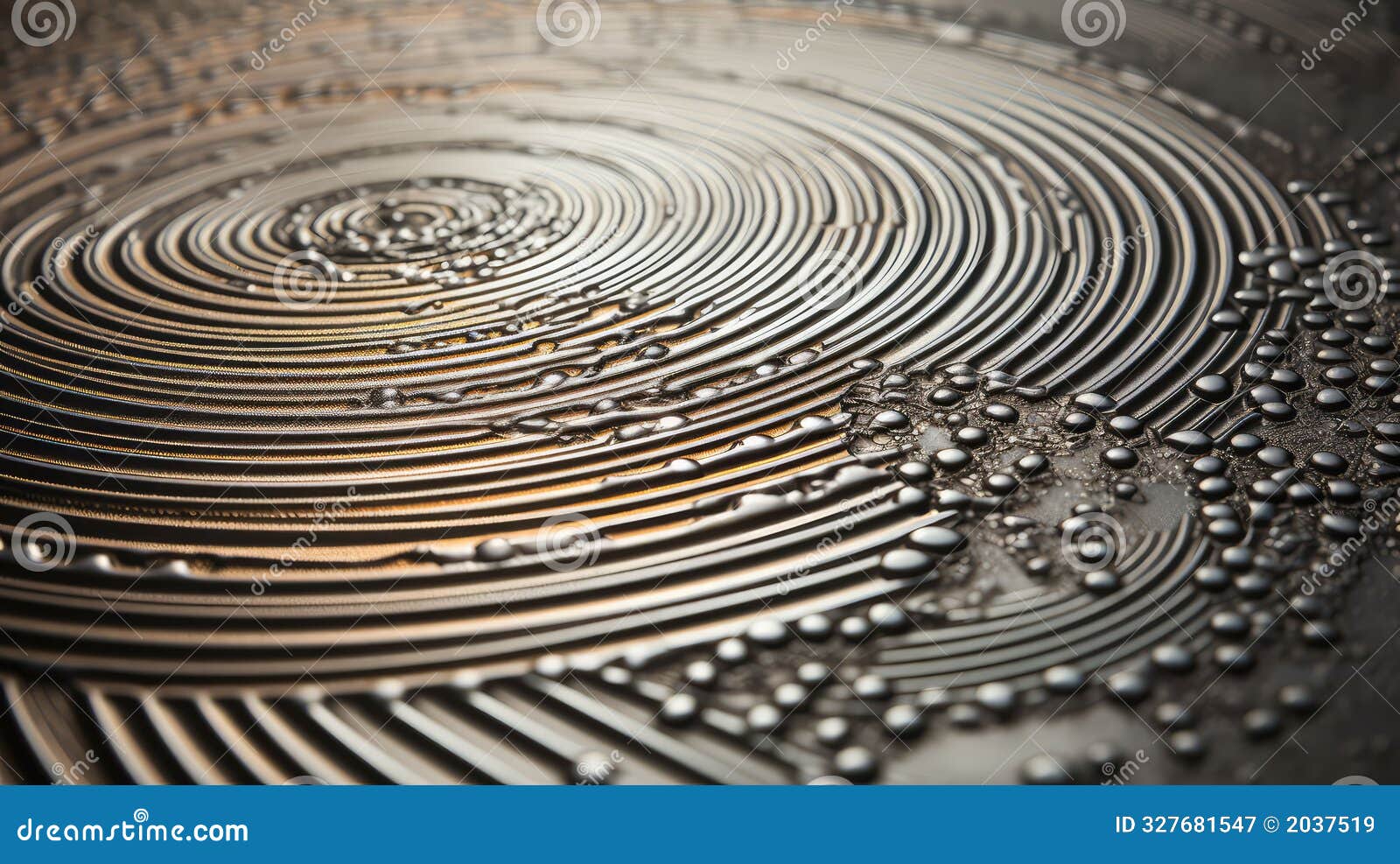 Concentric stamped texture stock illustration. Illustration of texture ...