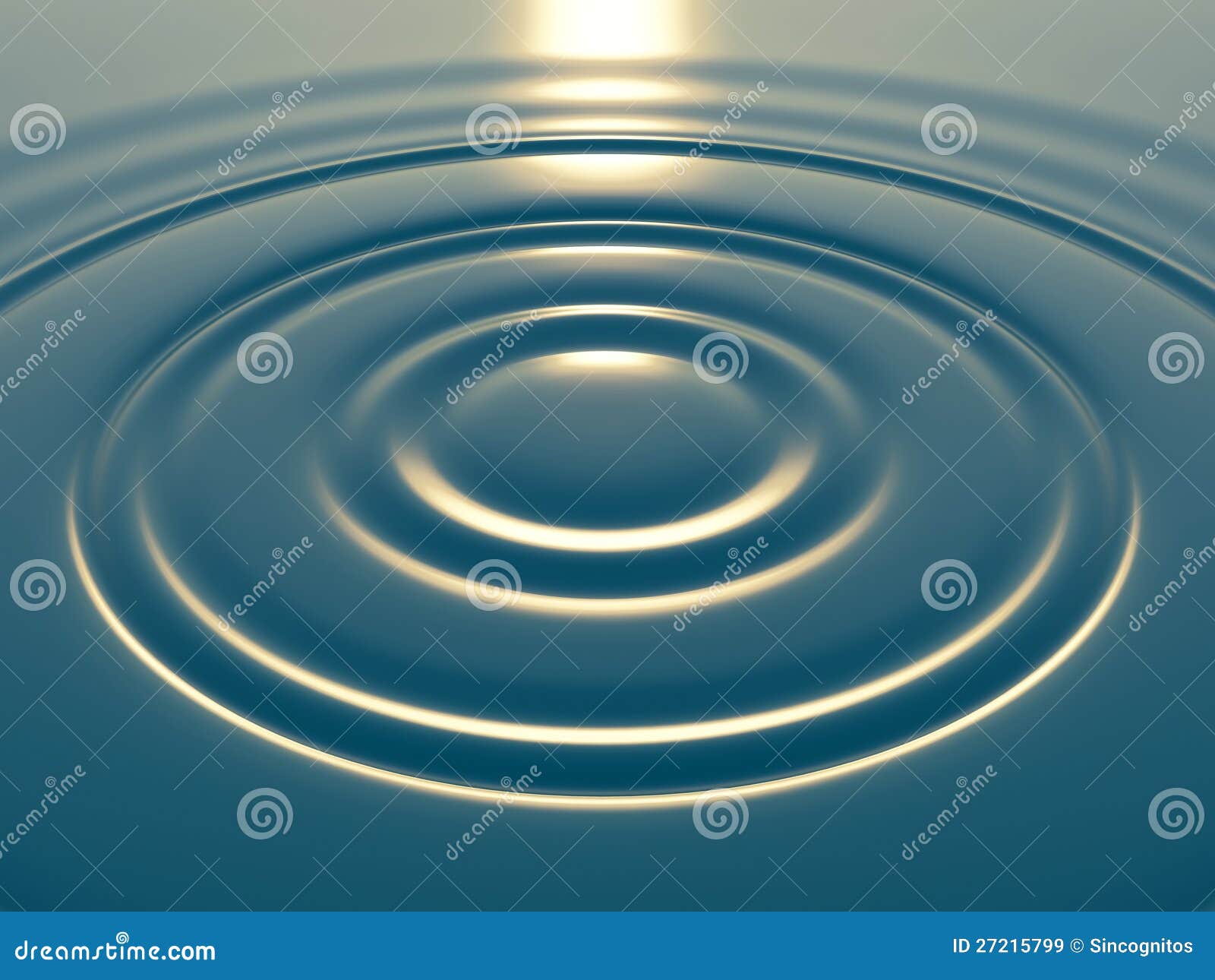 Concentric waves stock illustration. Illustration of liquid - 27215799