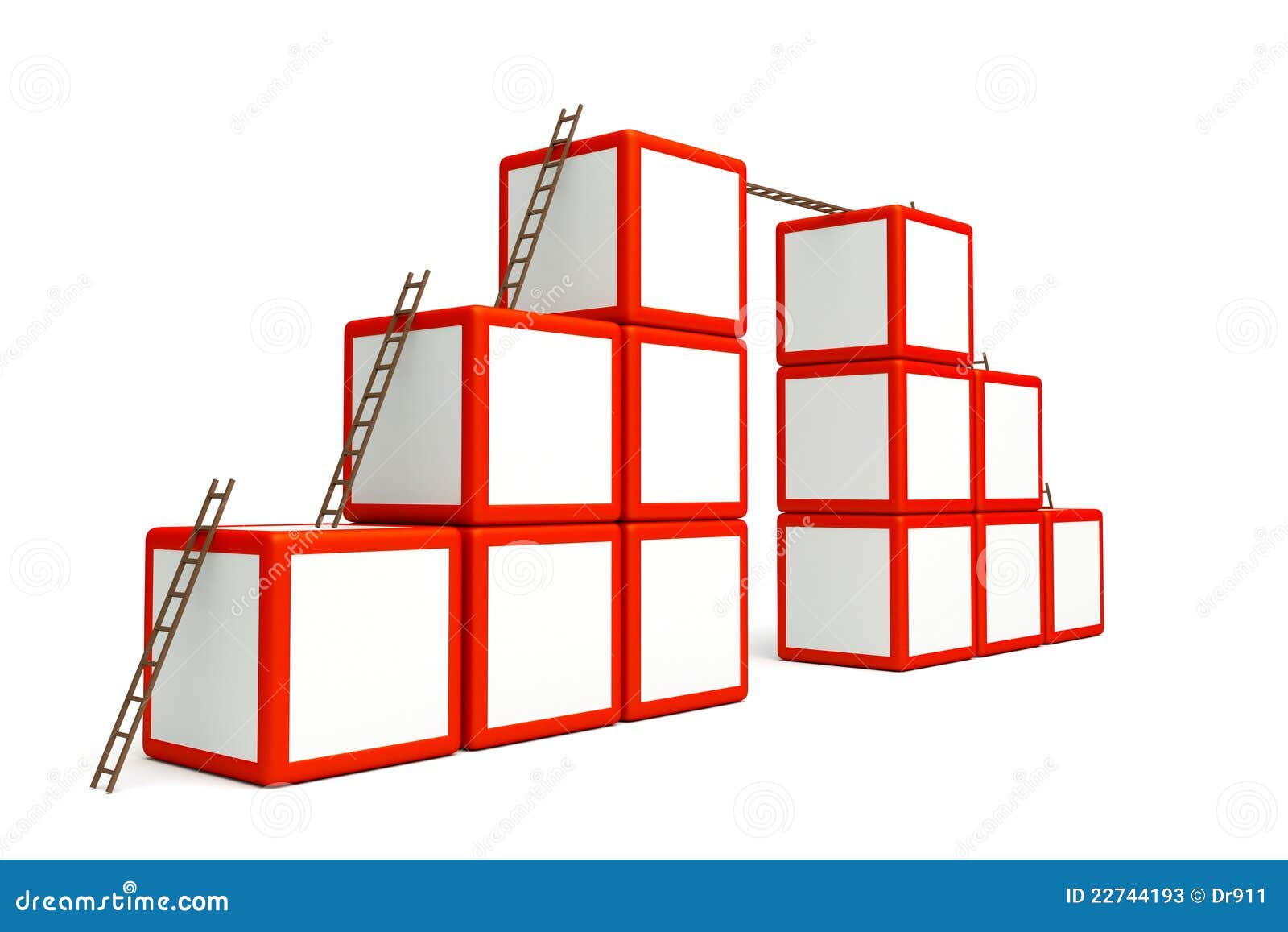 Concept stock illustration. Illustration of ladder, complexity - 22744193