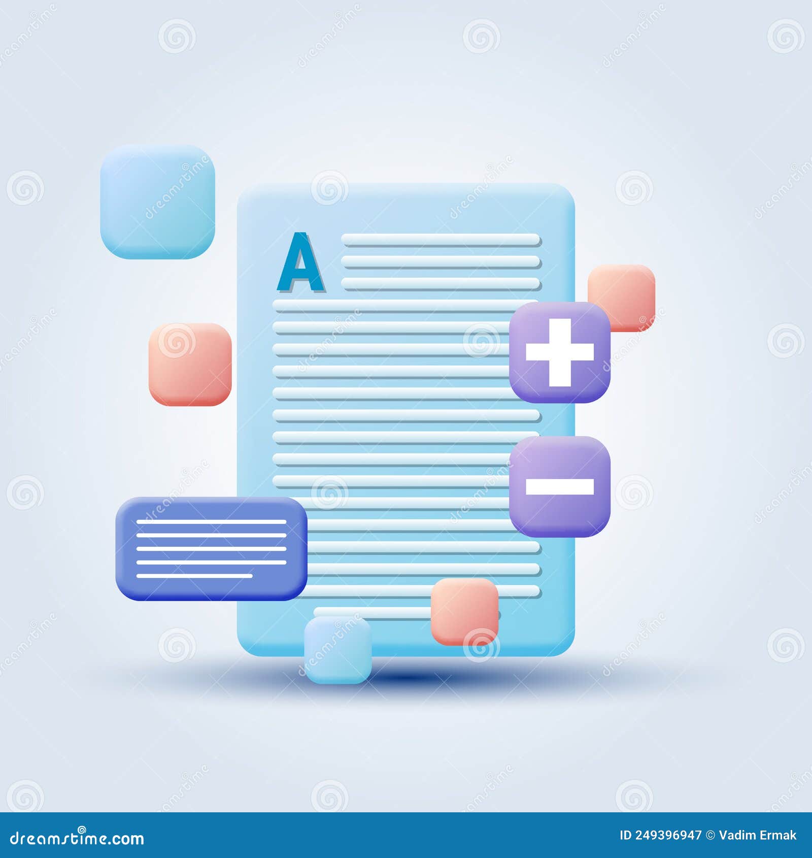 Digital Book Cartoon Vector Concept Stock Vector - Illustration of ...