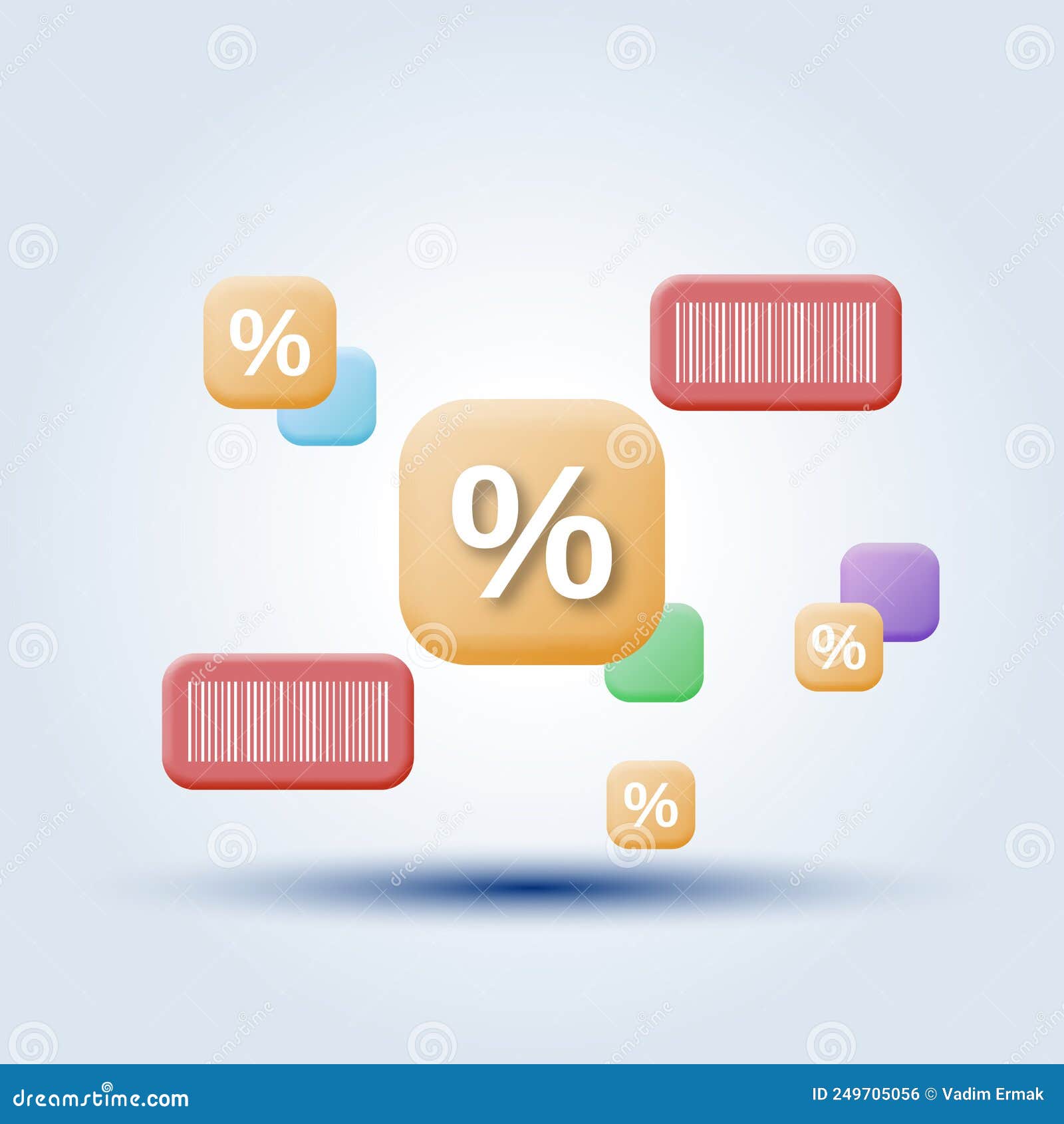 Big Sale Cartoon Vector Concept Stock Vector - Illustration of label ...