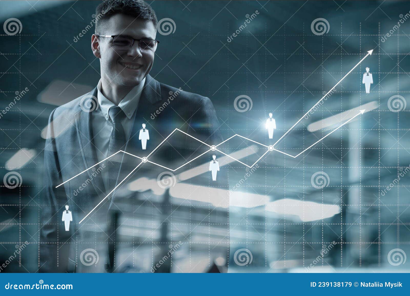 Achieving Success Feels Great. Studio Shot Of A Handsome Young ...