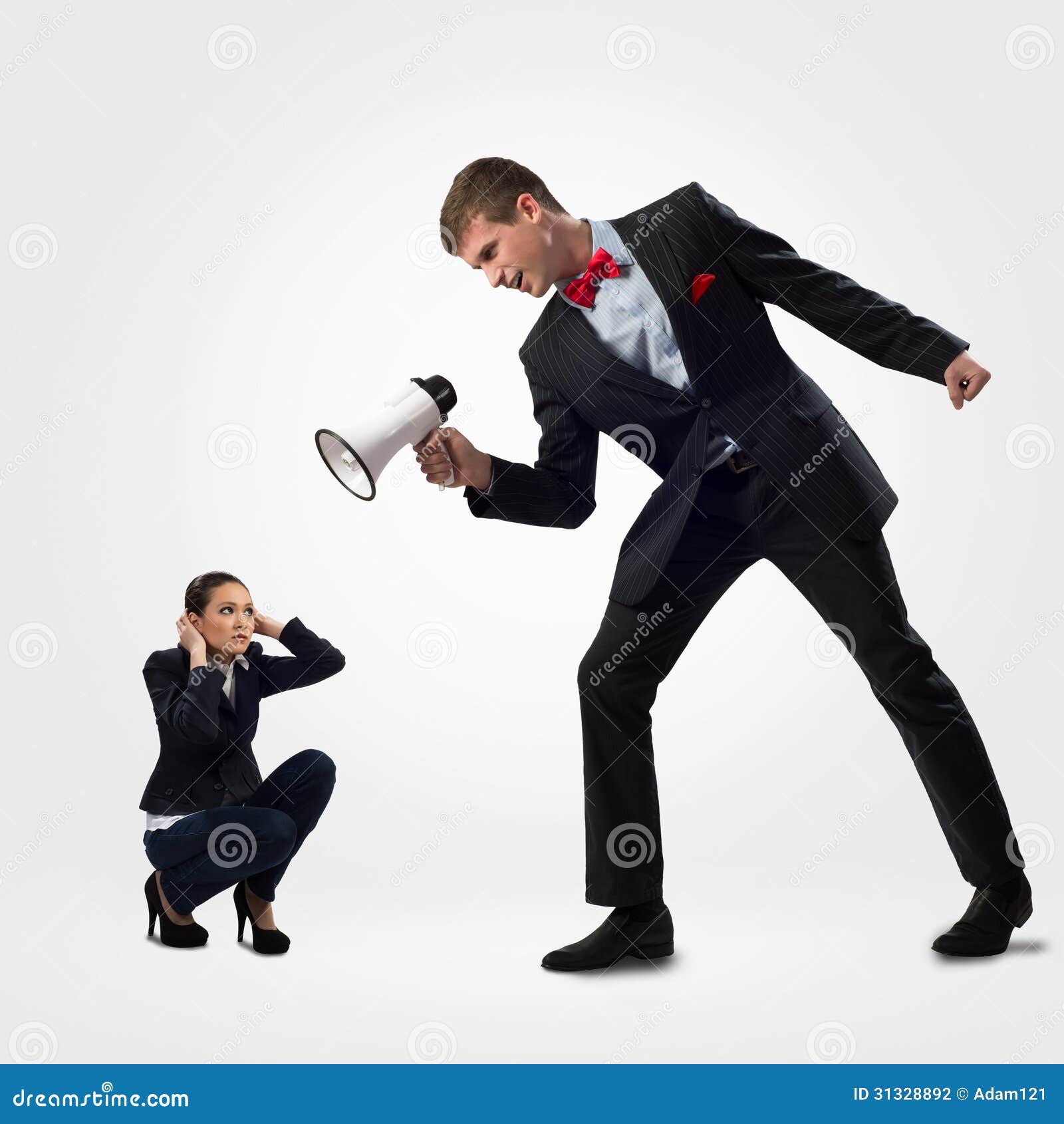 Concept of aggression stock photo. Image of expression - 31328892