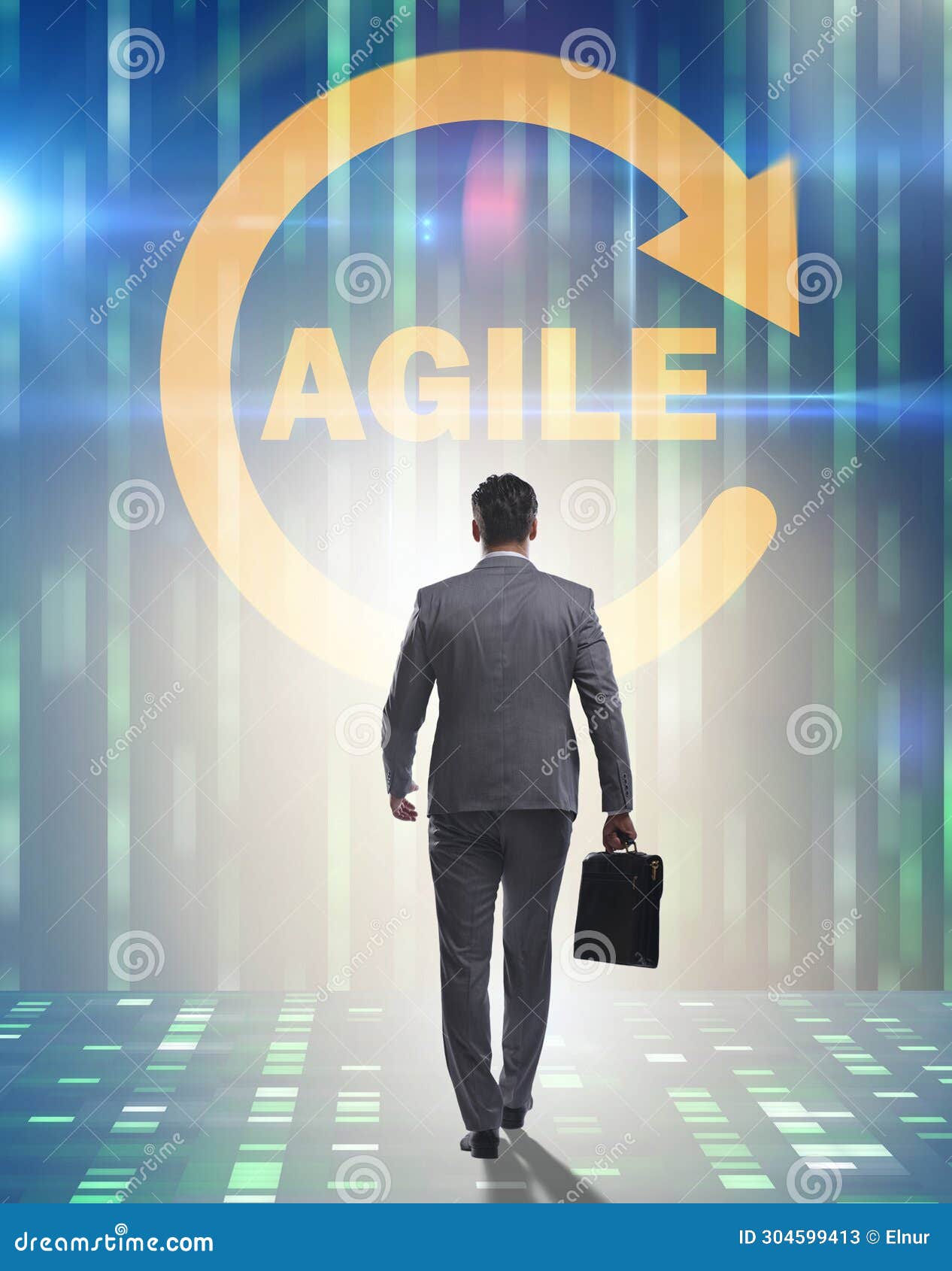 Concept of Agile Software Development Stock Image - Image of agile ...