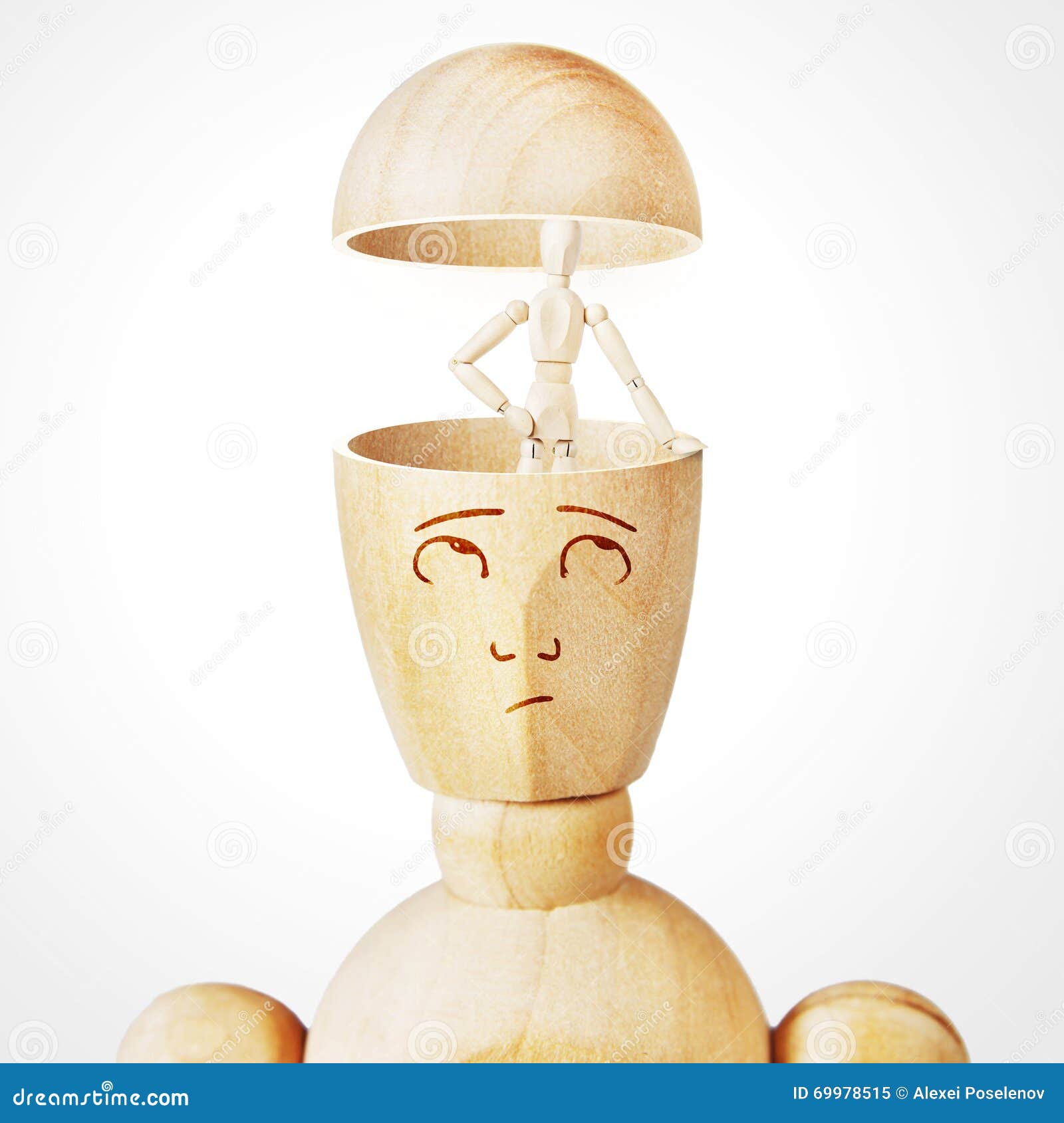 Concept of Alter Ego in the Human Mind Stock Image - Image of person ...