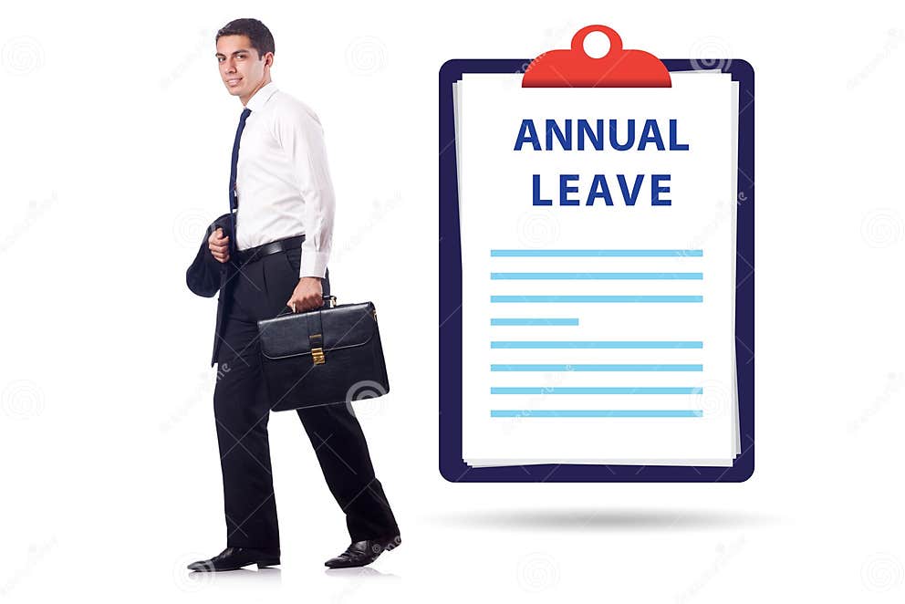Concept of Annual Vacation and Leave Stock Image - Image of organizer ...