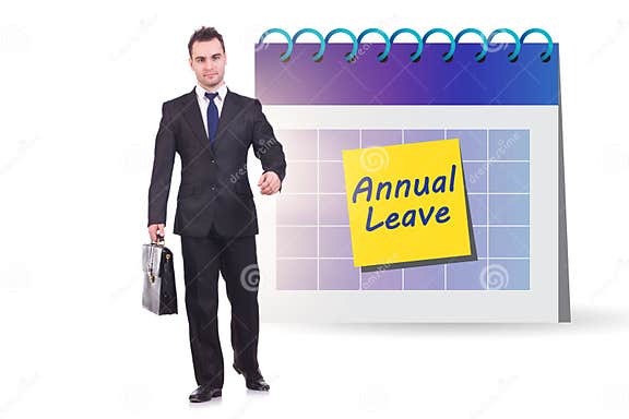 Concept of Annual Vacation and Leave Stock Photo - Image of appointment ...