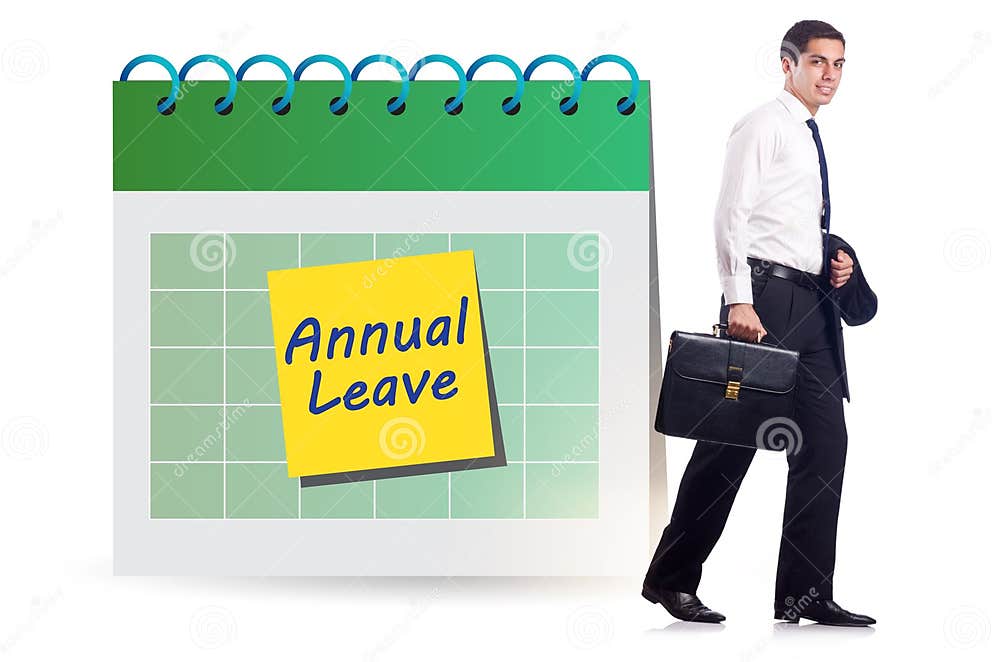 Concept of Annual Vacation and Leave Stock Image - Image of rest ...