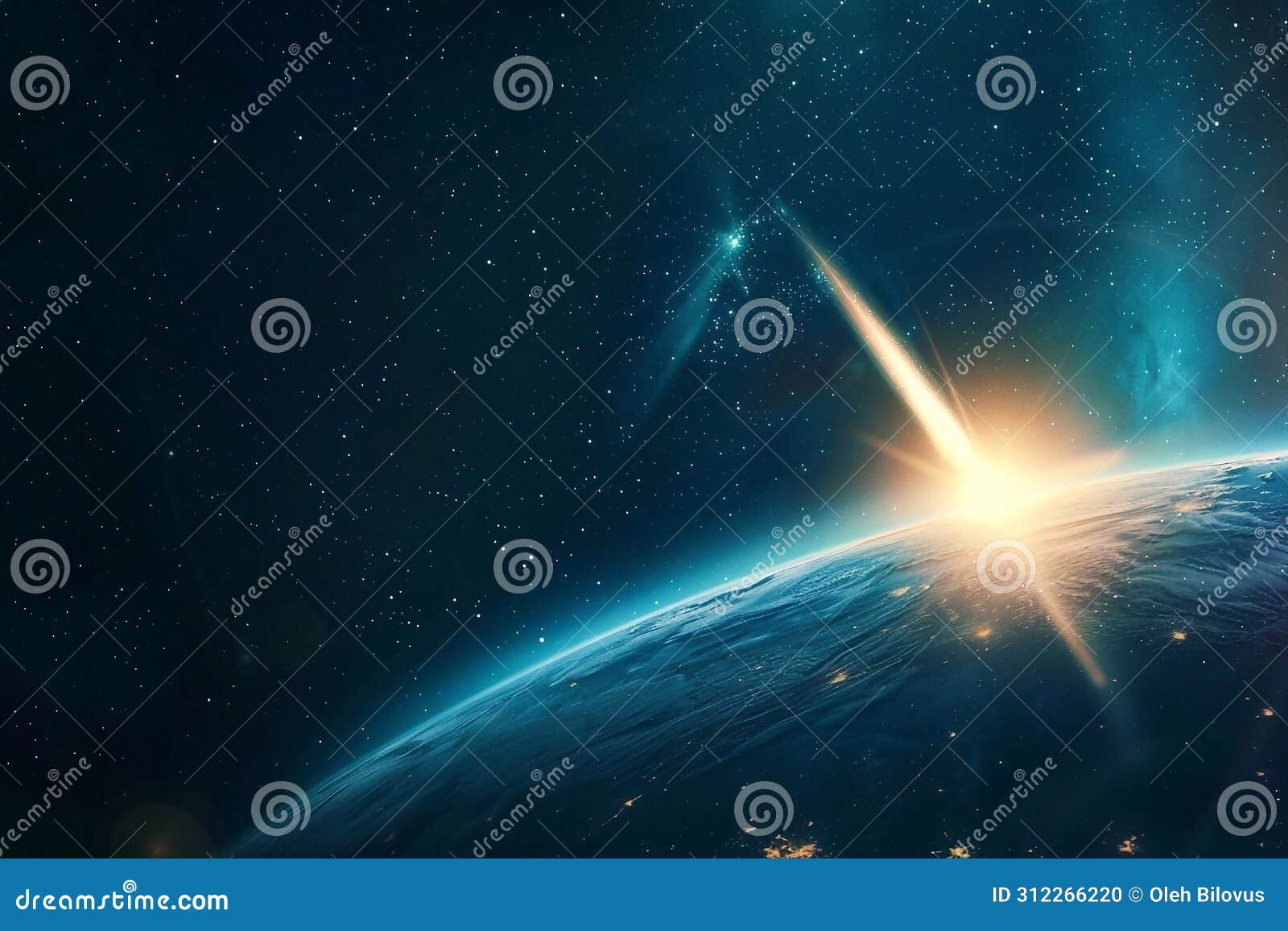 Concept of Apocalypse, Armageddon, Doomsday Stock Illustration ...