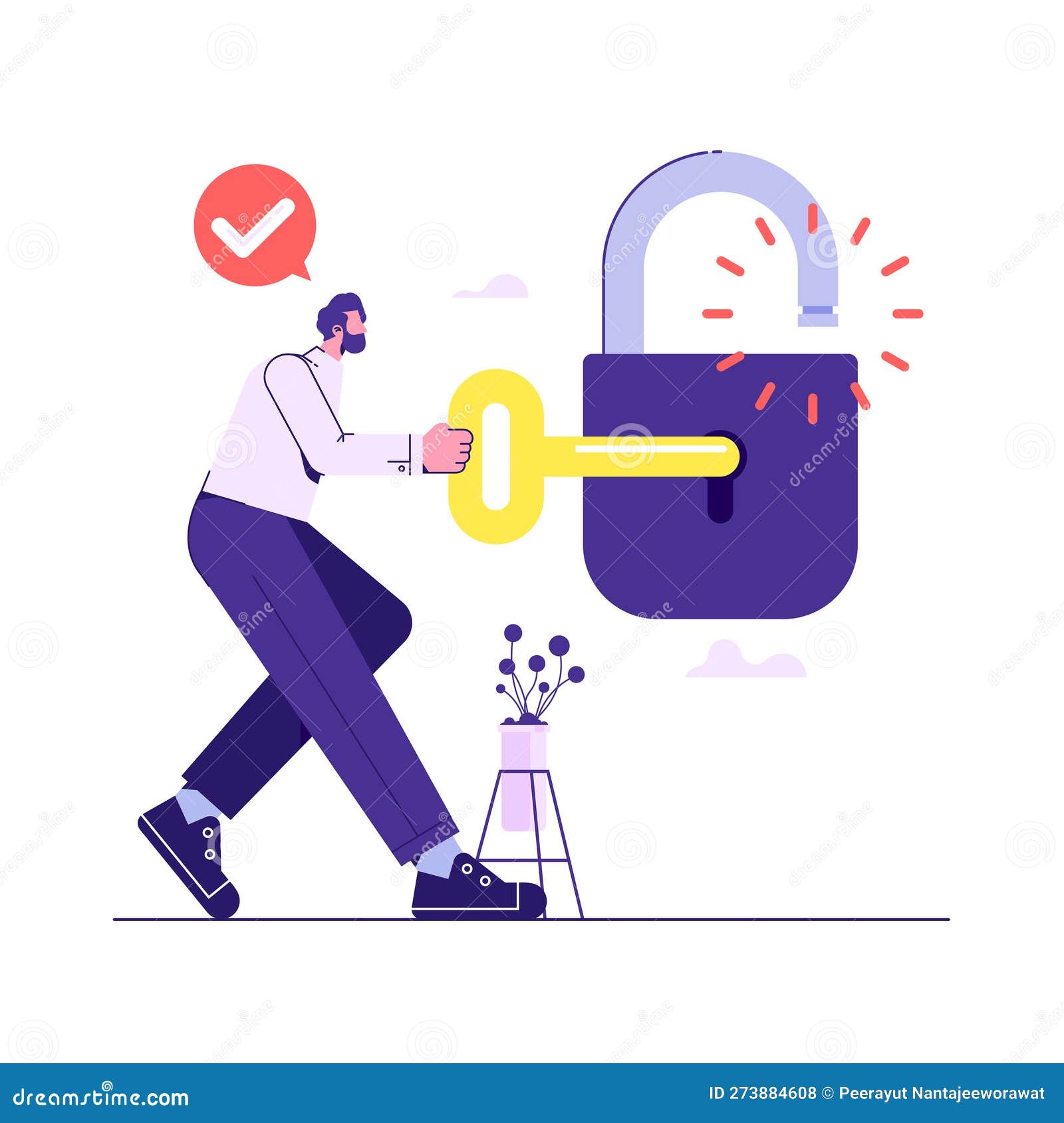 Concept of Approved, Allowed or Authorized Access To Protected Data ...