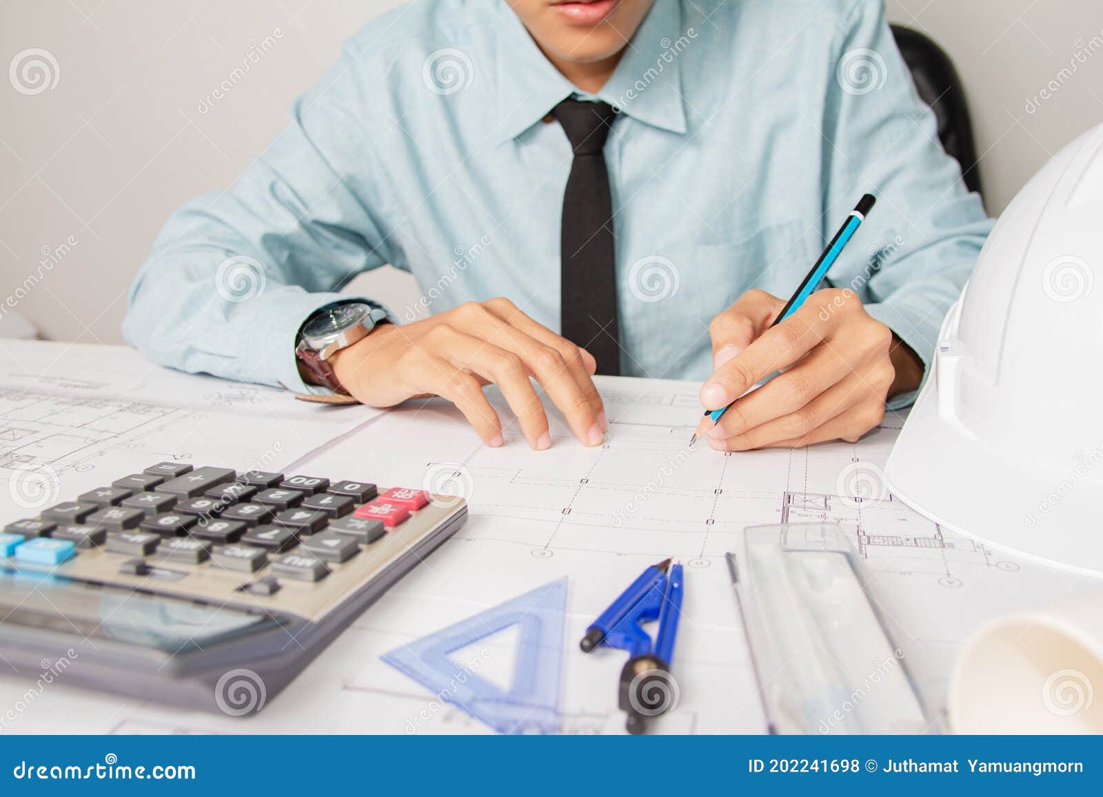 Concept Architects,engineer Holding Pen Pointing Equipment Architects ...