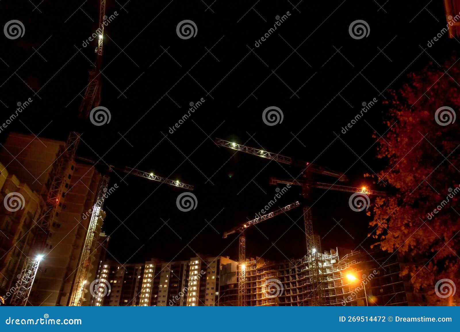 Concept of Architecture and Construction. Backdrop for Industrial Style ...