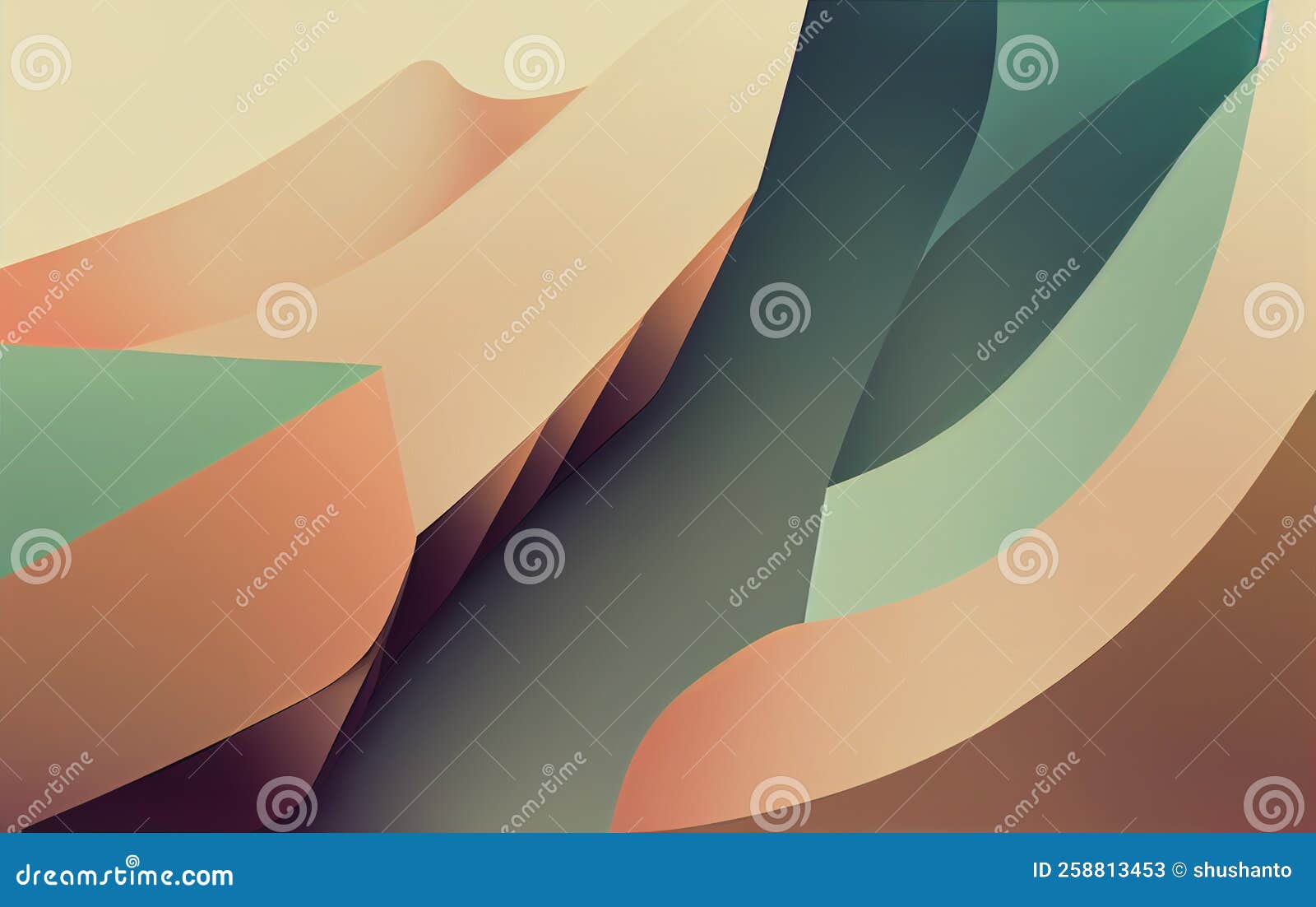 Abstract Art Style Background Image Concept Art Illustration Stock ...