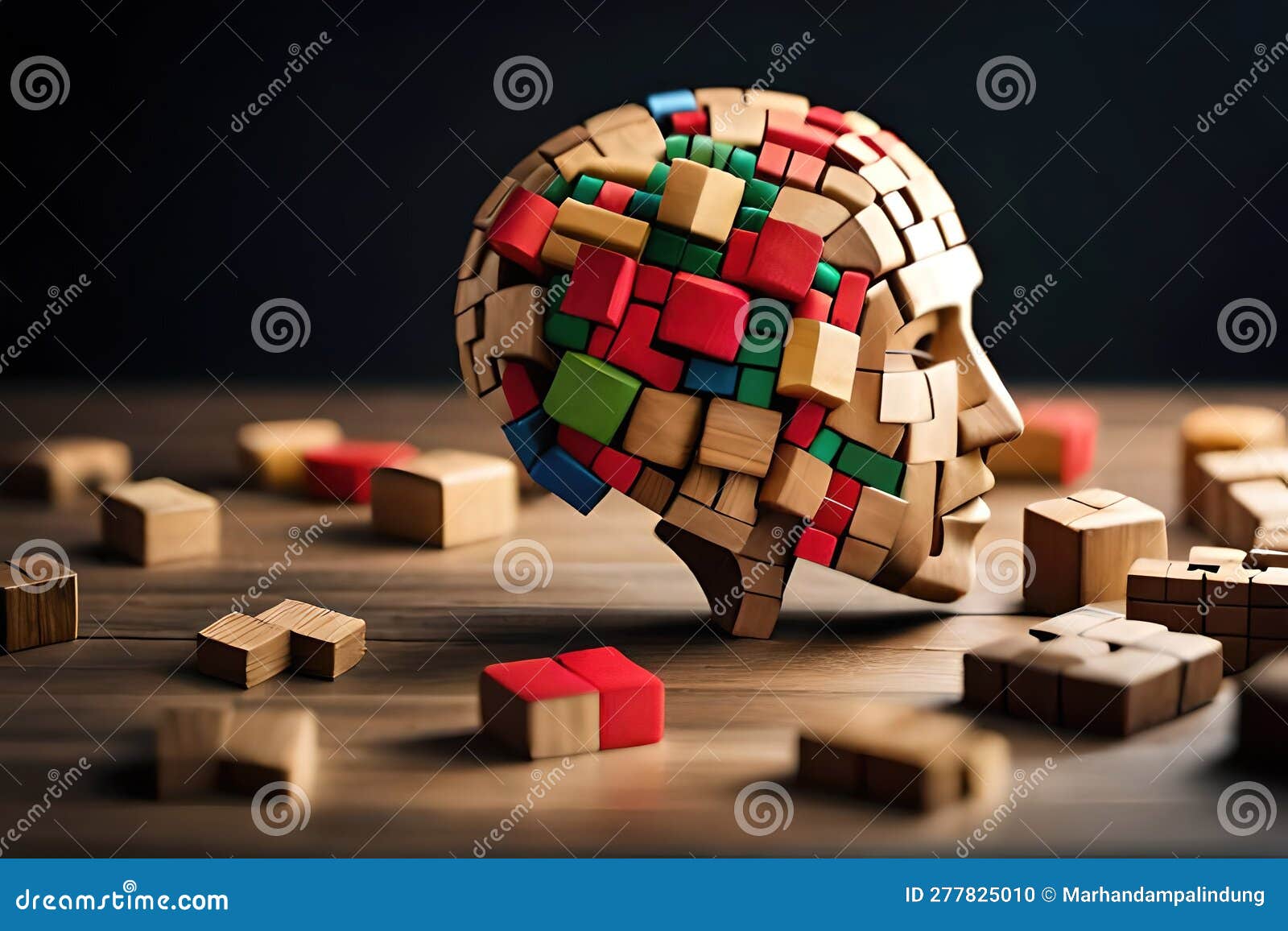 Concept Art of a Human Brain Exploding with Knowledge and Creativity ...