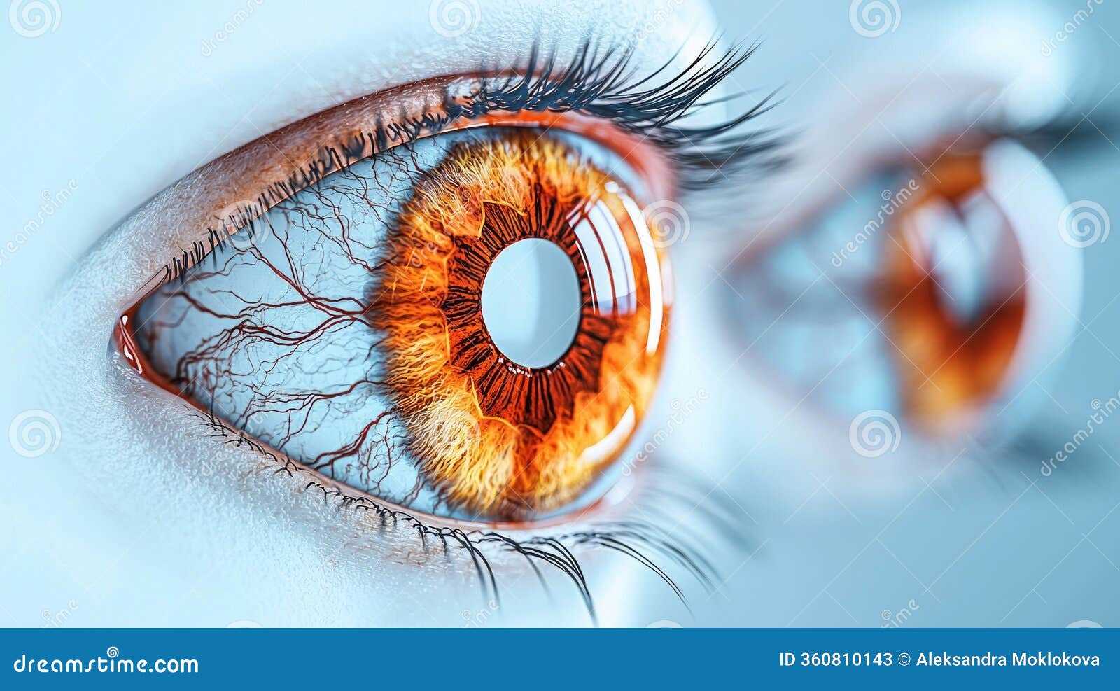 Concept Art Reveals Artistic X Ray View of Human Eye Highlighting ...