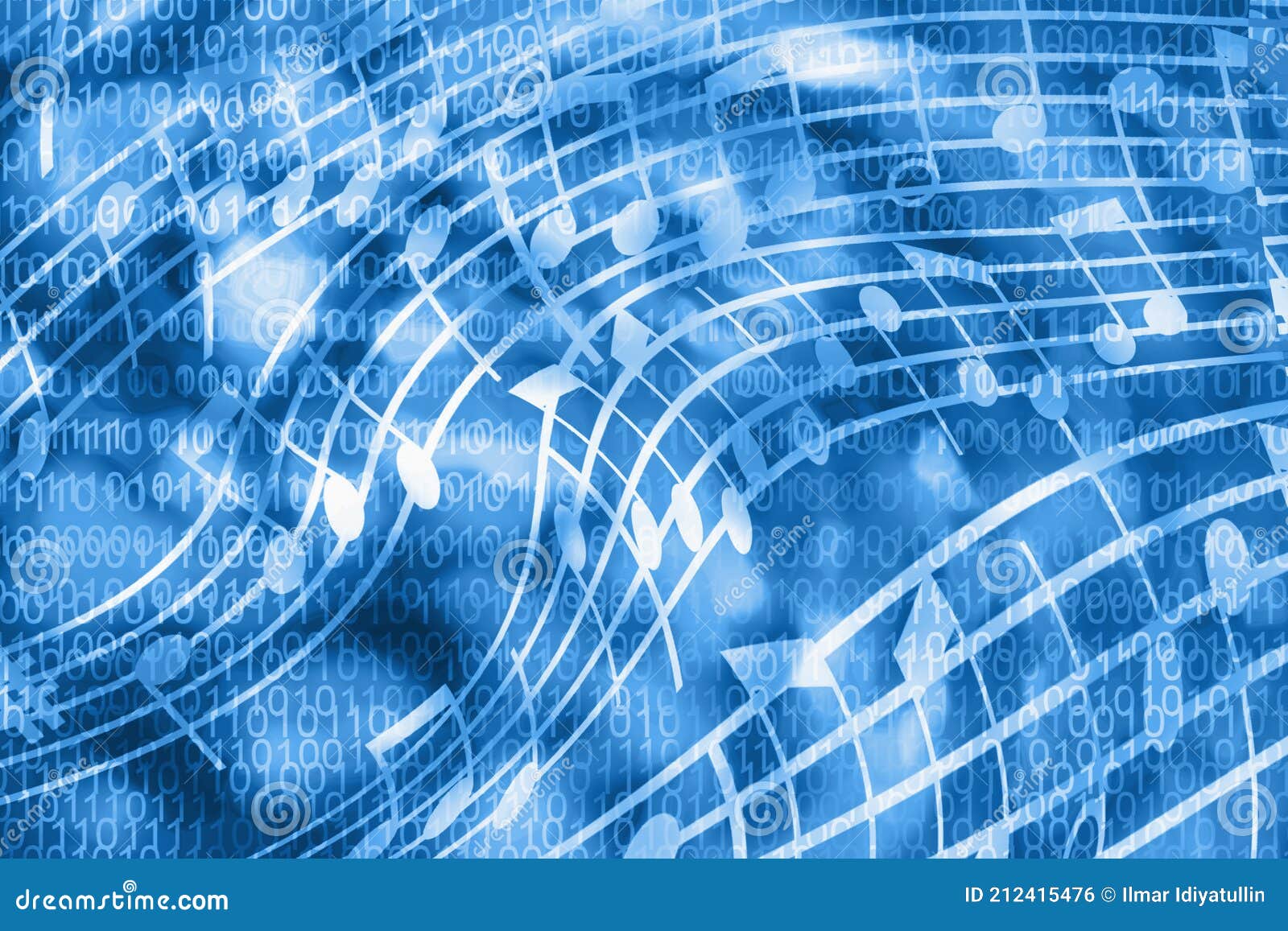 Concept: Artificial Intelligence Creates Computer Music Stock ...