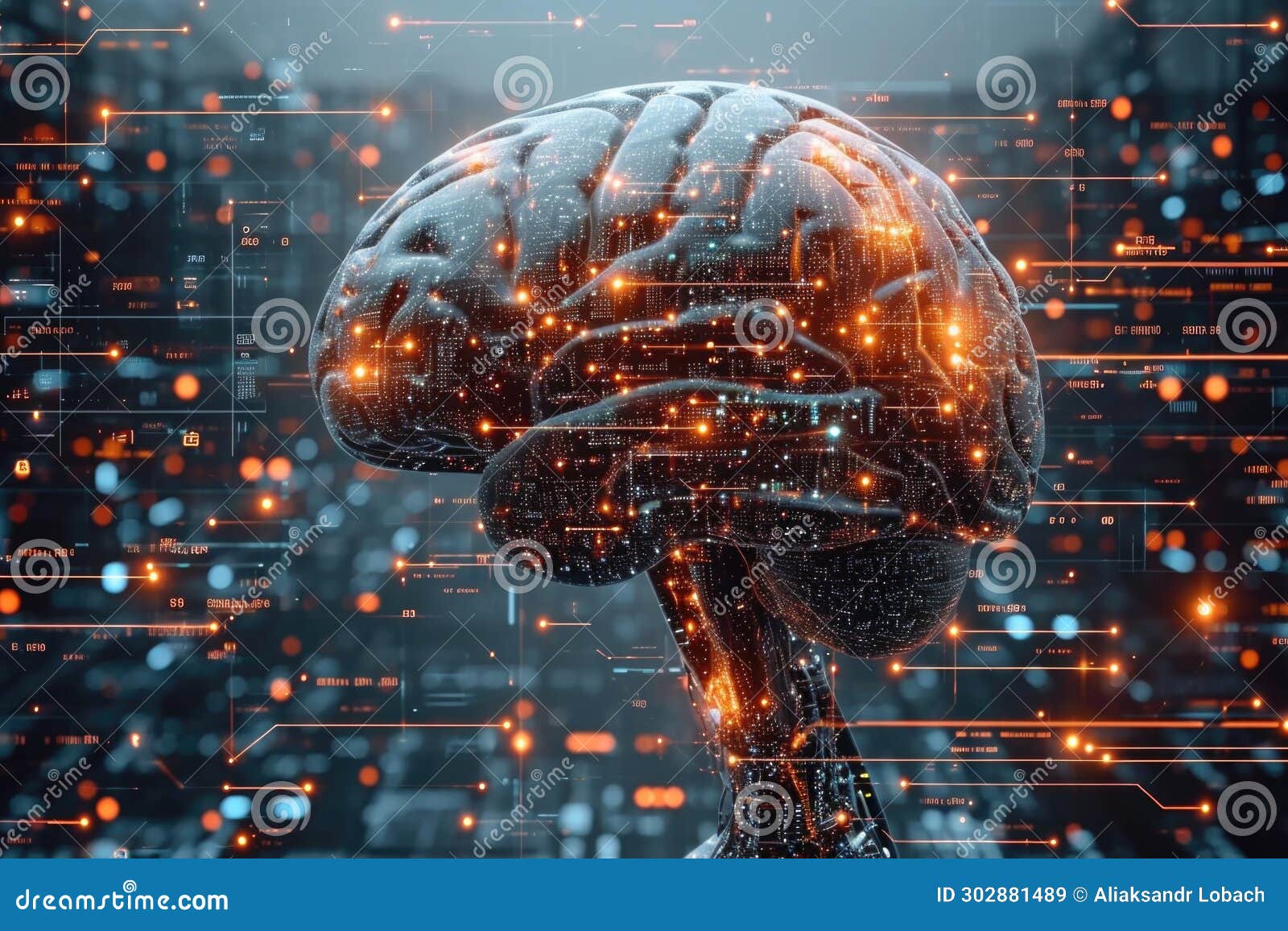 The Concept of Artificial Intelligence . Deep Learning Stock ...