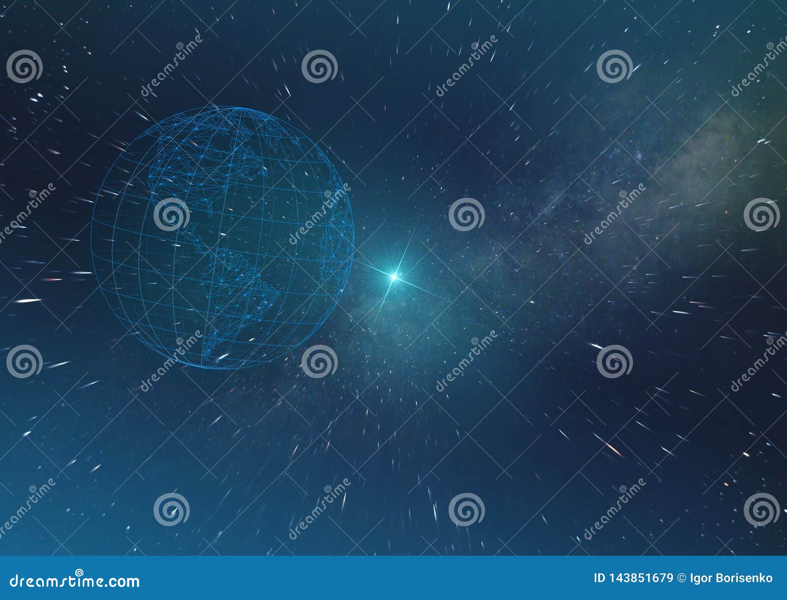 Concept of Artificial Intelligence, Future Technologies on the Planet ...