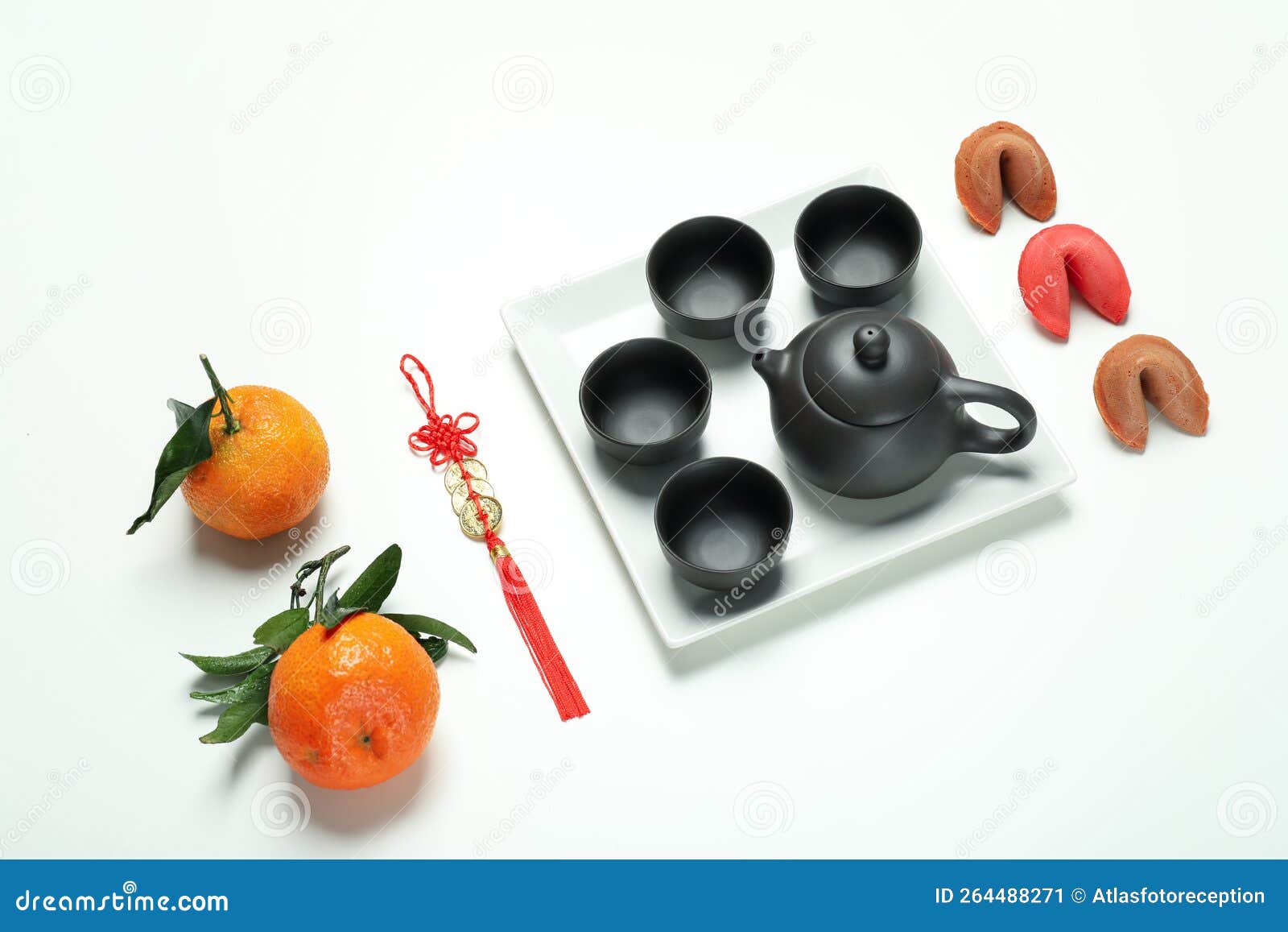 Concept of Asian Tea, Tea Ceremony Items Stock Image - Image of ...