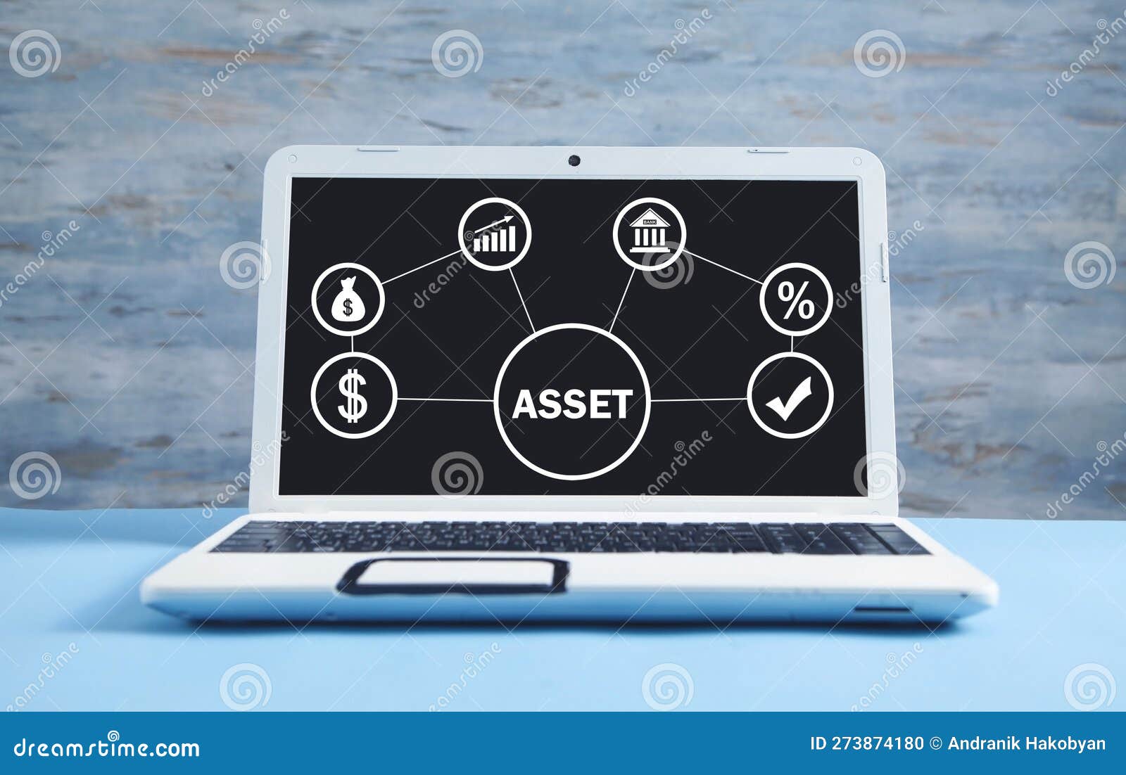 Concept of Asset. Business Concept Stock Photo - Image of financial ...
