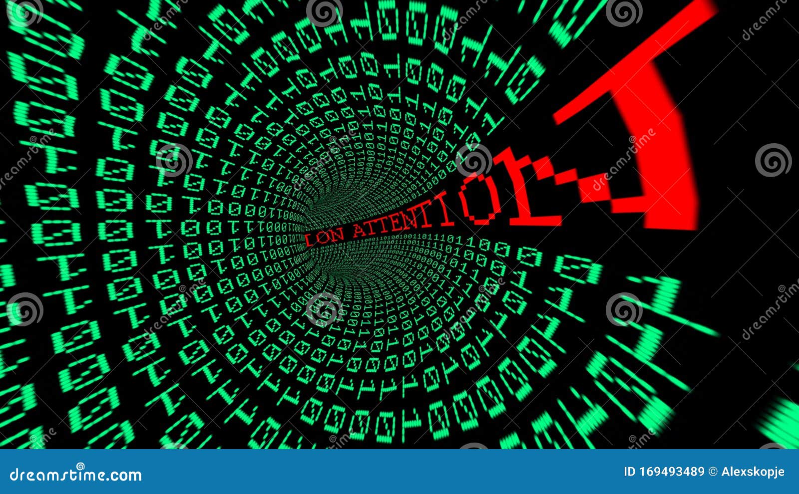 Attention Matrix Data Concept Stock Illustration - Illustration of ...