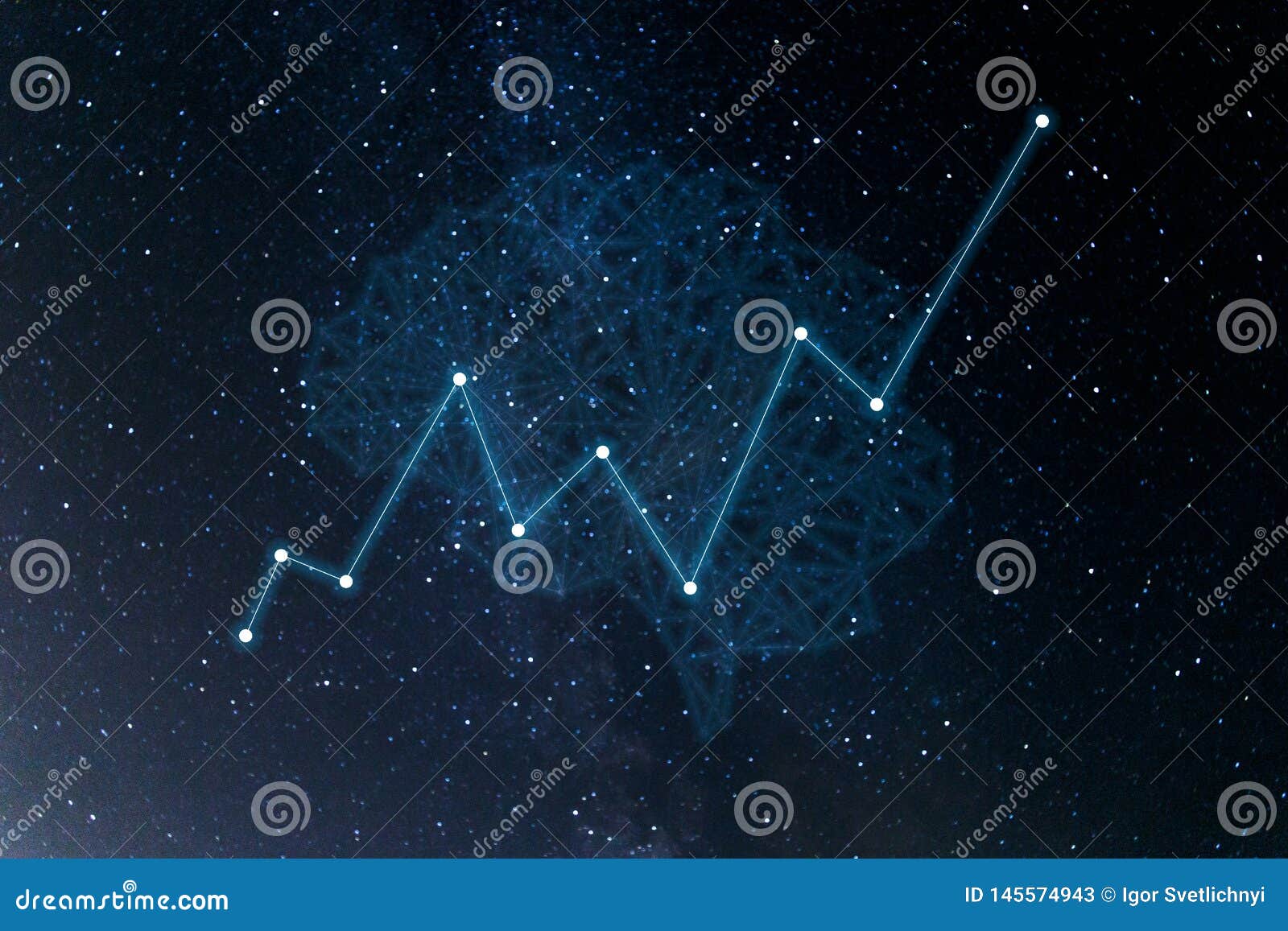 Concept Augmented Analytics Stock Illustration - Illustration of ...