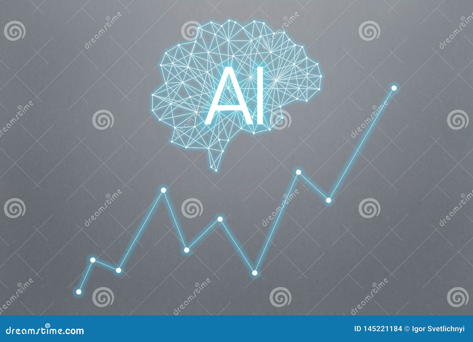 Concept Augmented Analytics Stock Photo - Image of information ...
