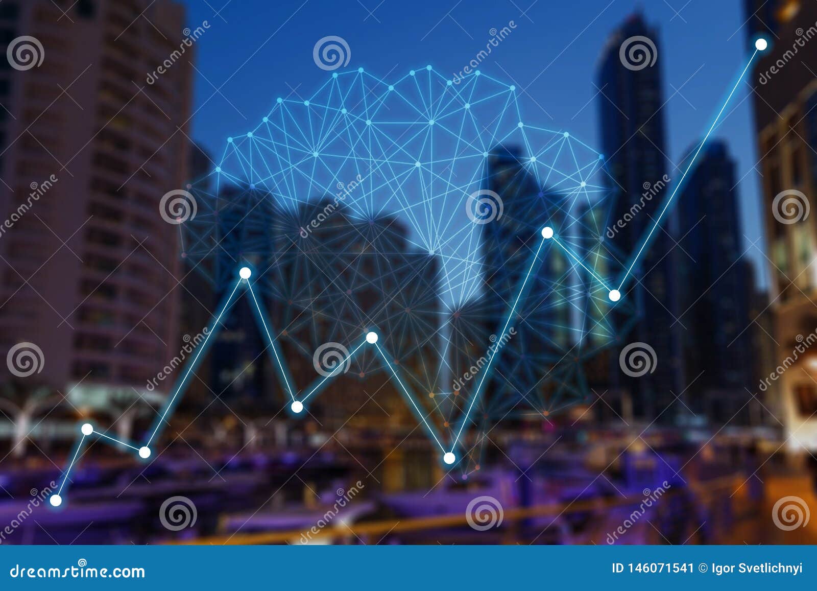 Concept Augmented Analytics Stock Illustration - Illustration of ...