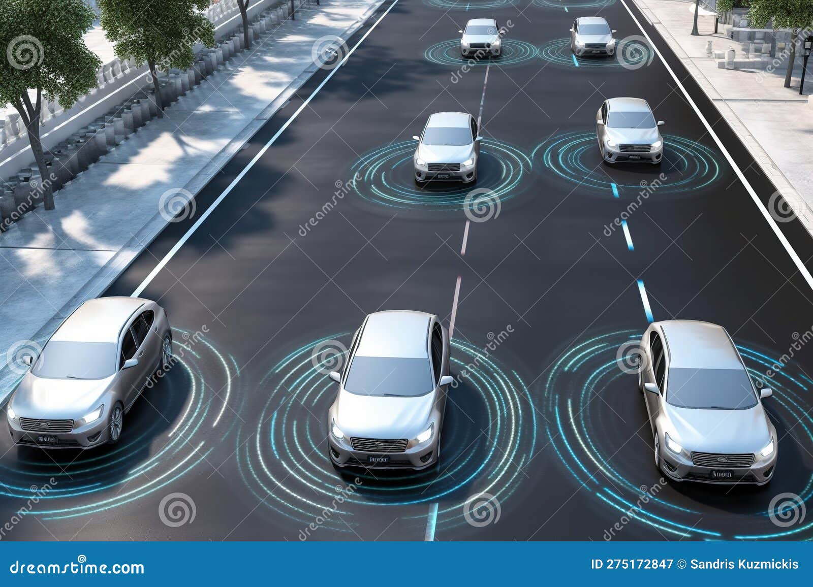Concept of an Autonomous Car Sensor System for the Safety of Driverless ...